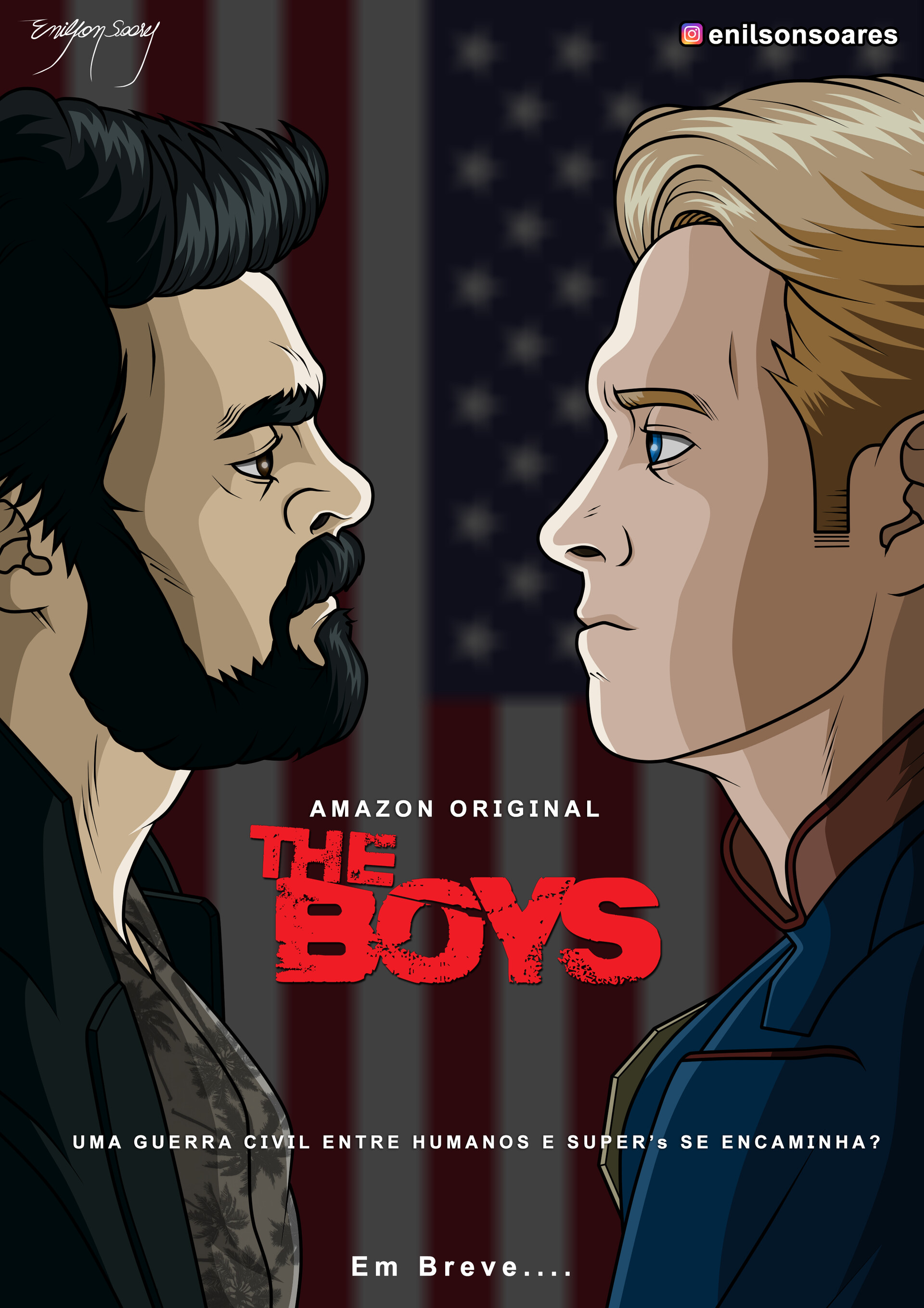 ArtStation - Billy Bruto VS Capitão Pátria