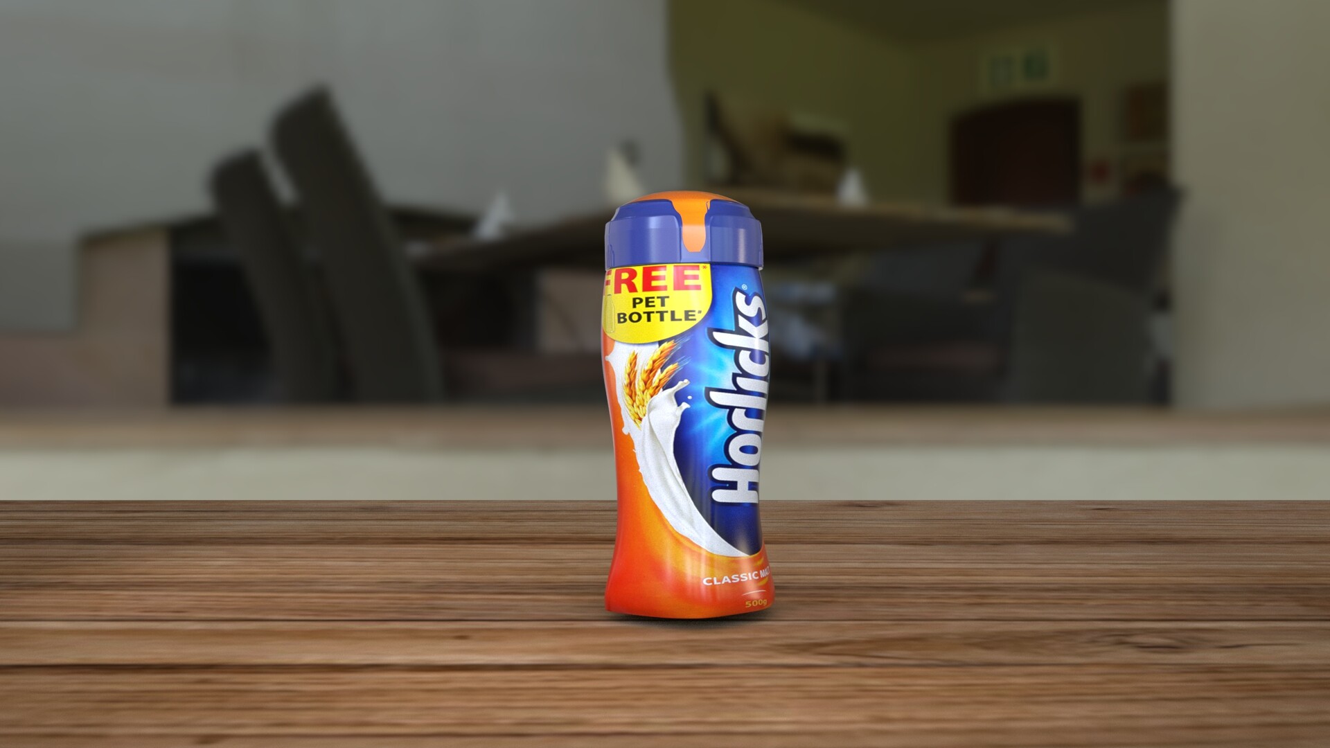 ArtStation - Product Modelling_Horlicks Bottle