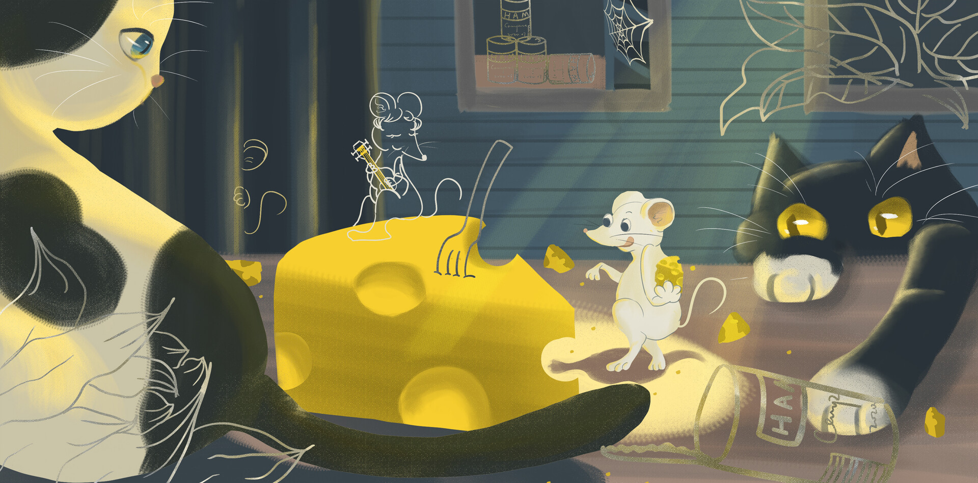 ArtStation - Cheese Stealing