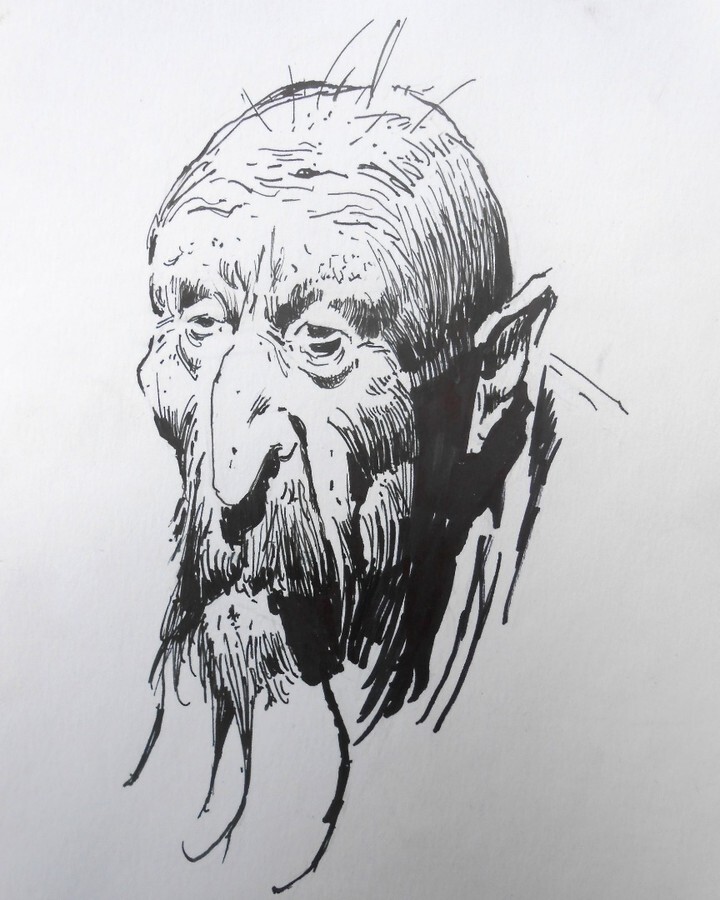 Marko Milović - John Buscema tribute art