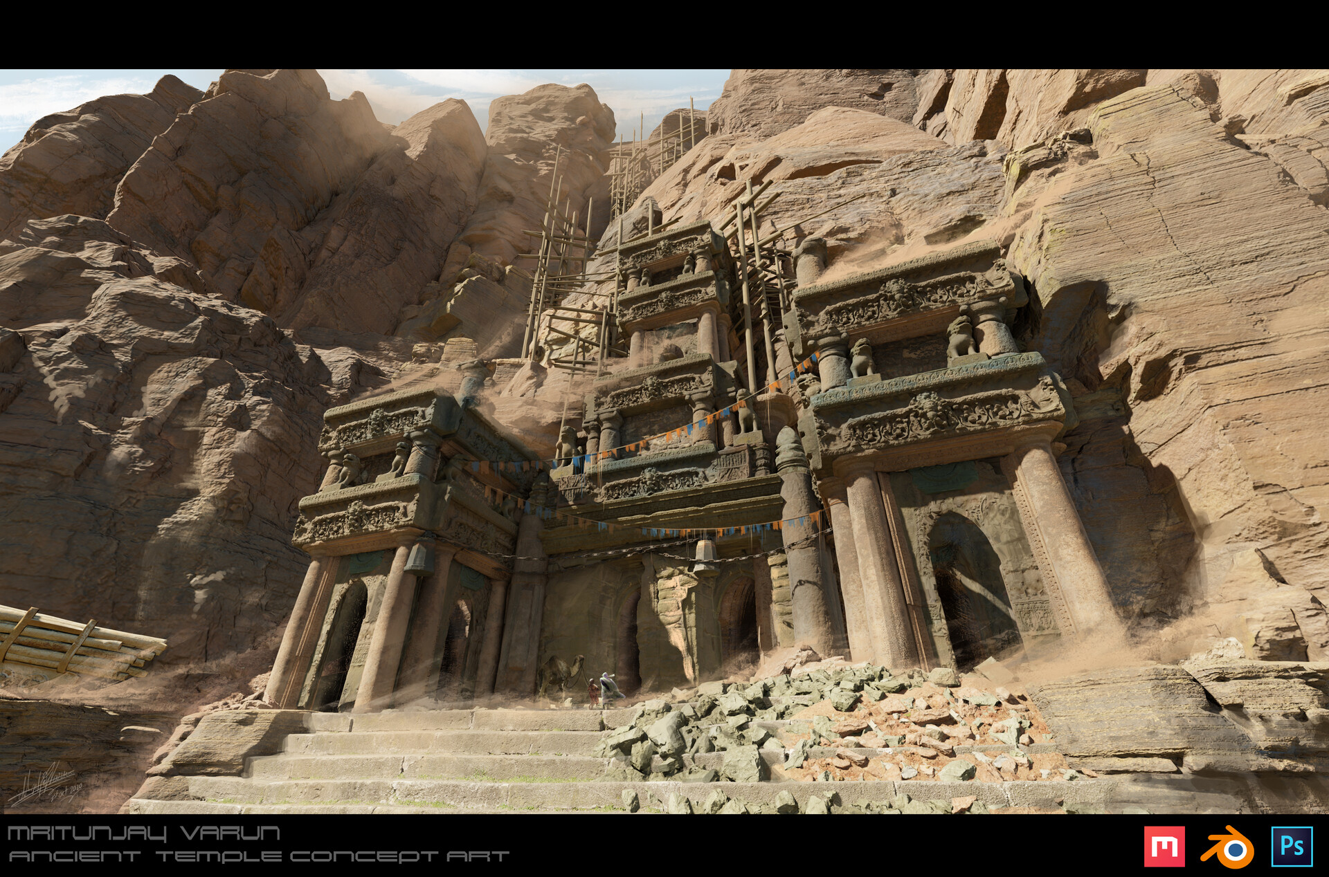 ArtStation - Ancient temple