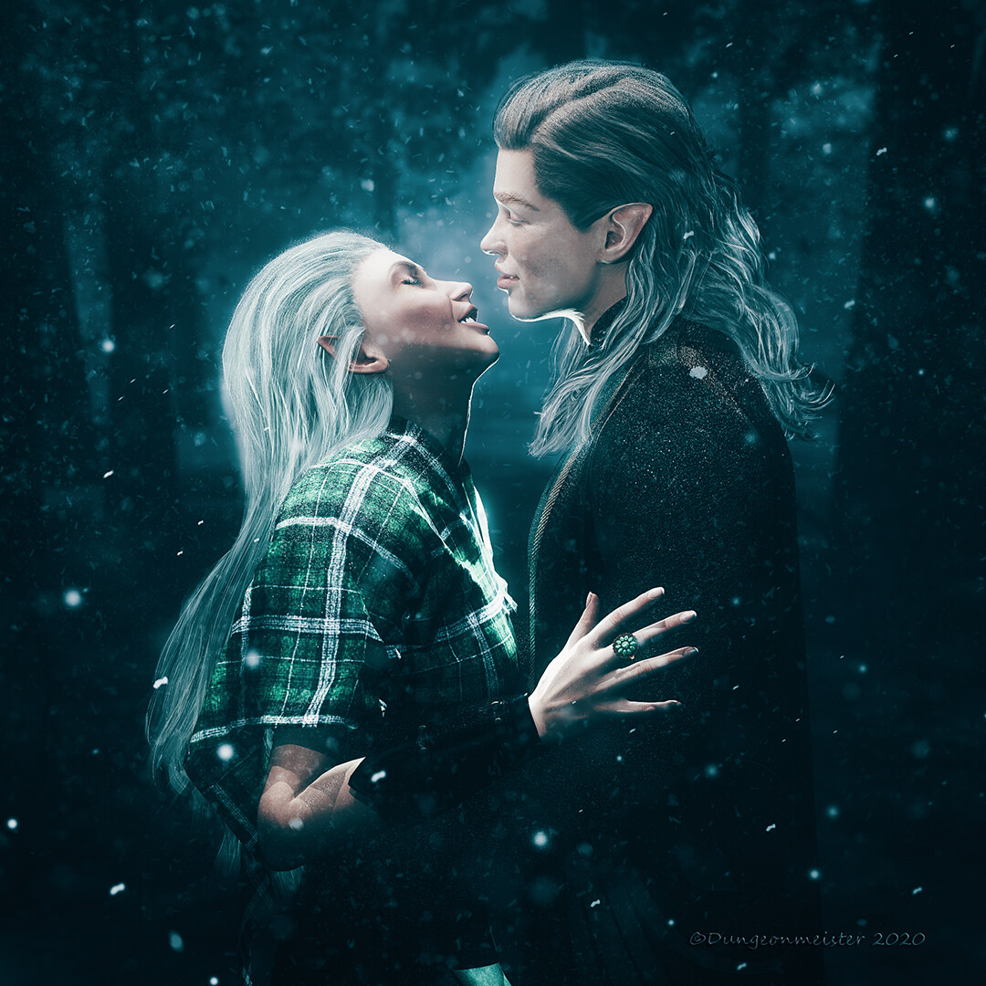 ArtStation - First Kiss