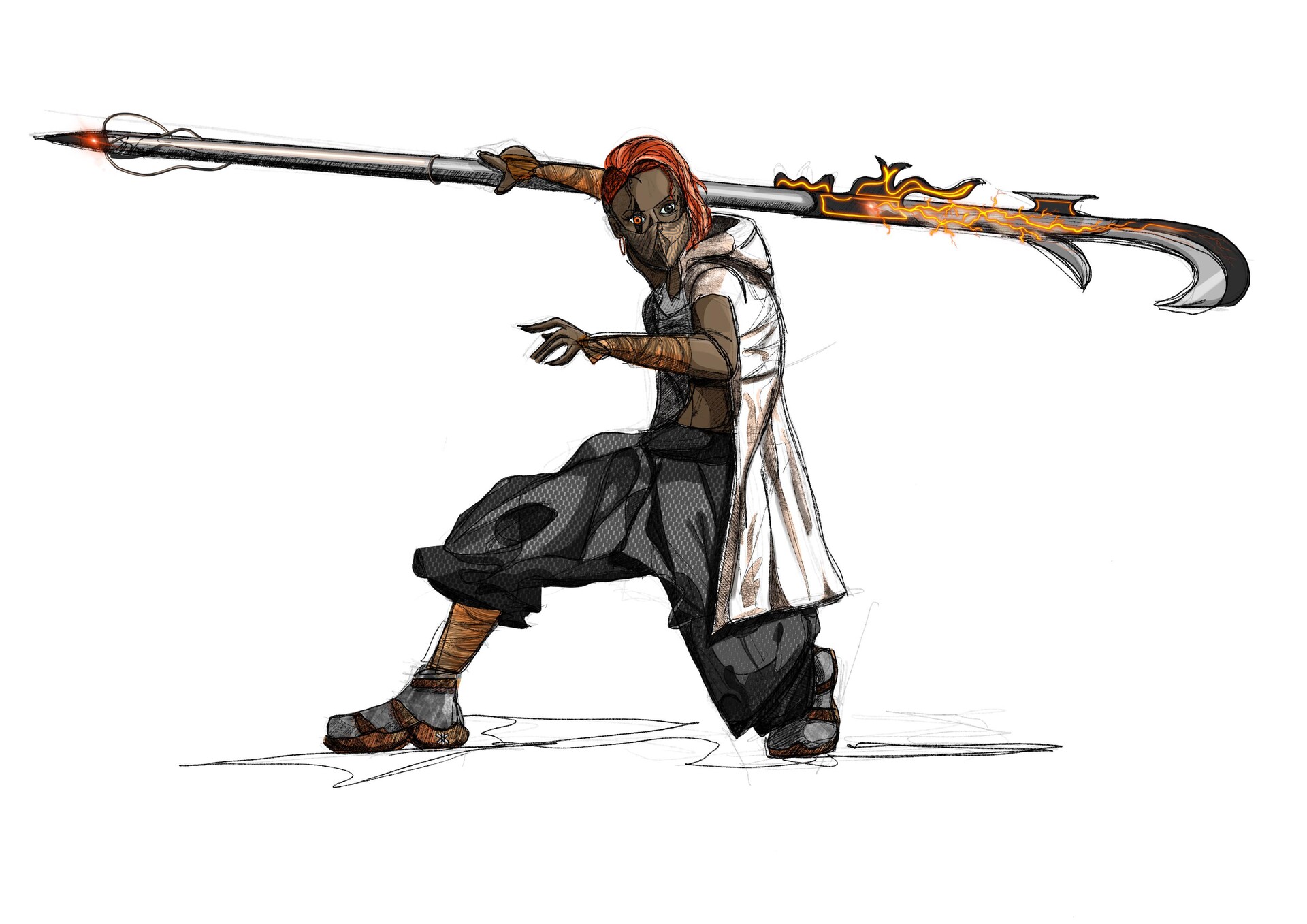 ArtStation - OC _ Ray _ Cyberpunk 2021 RPG