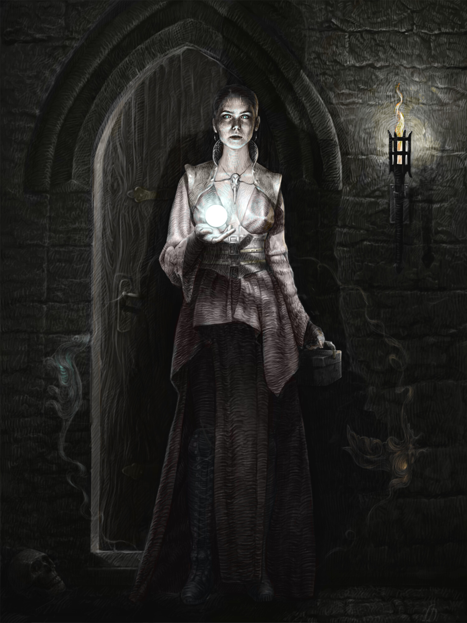 ArtStation - Tulpa. Book illustration