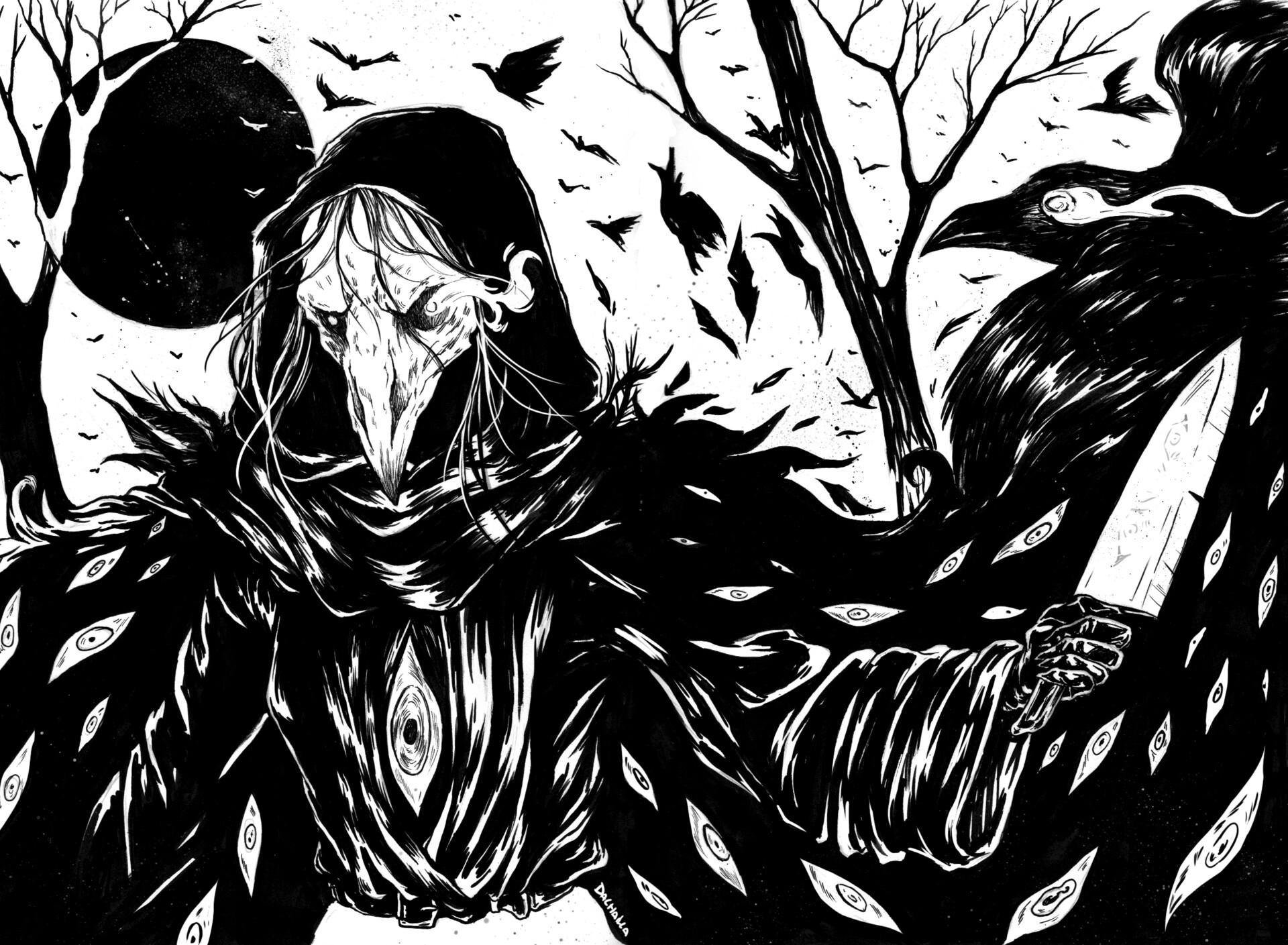 ArtStation - Black moon