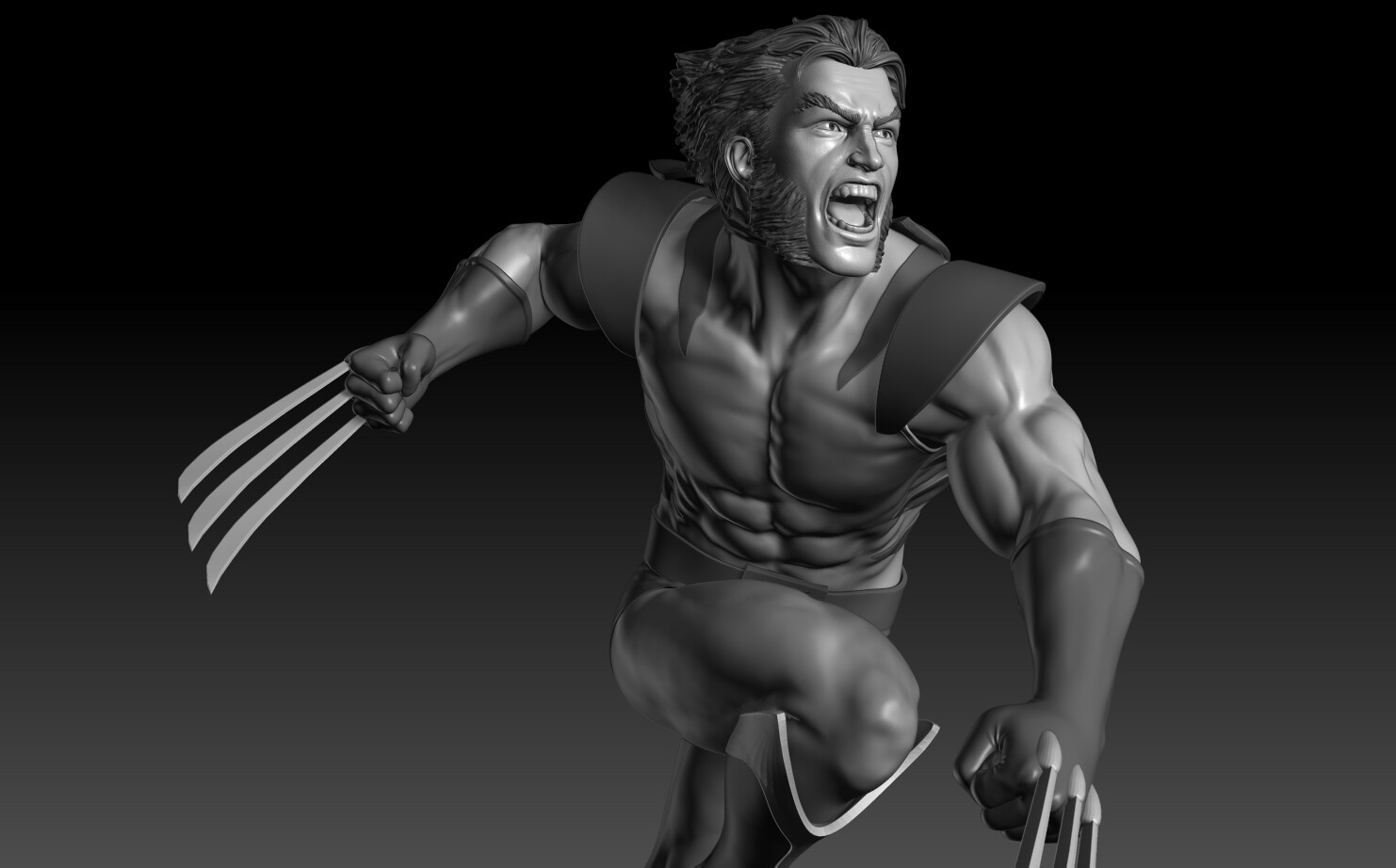 ArtStation - wolverine wip