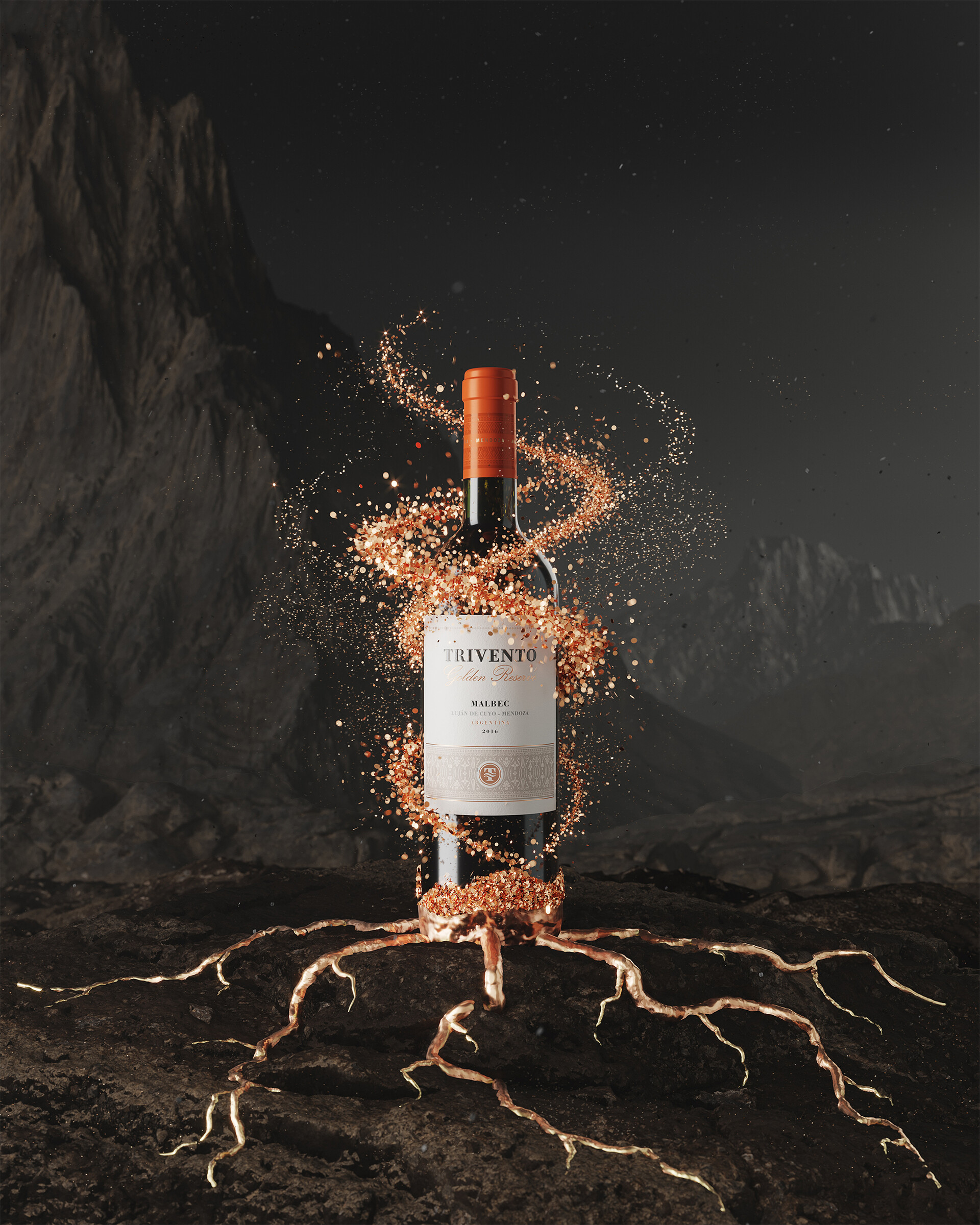 ArtStation - PRODUCT RENDERING / WINES