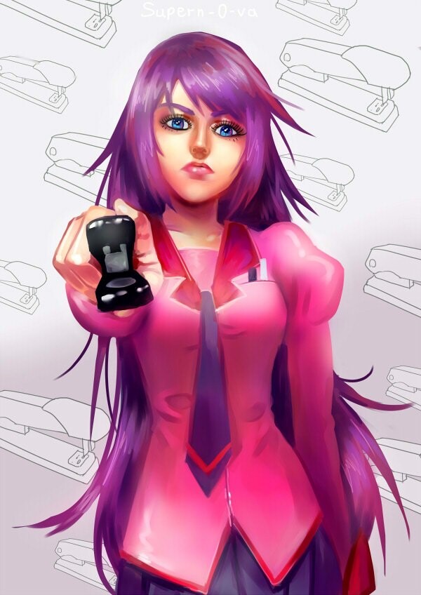 ArtStation - Bakemonogatari Series- Hitagi Senjougahara