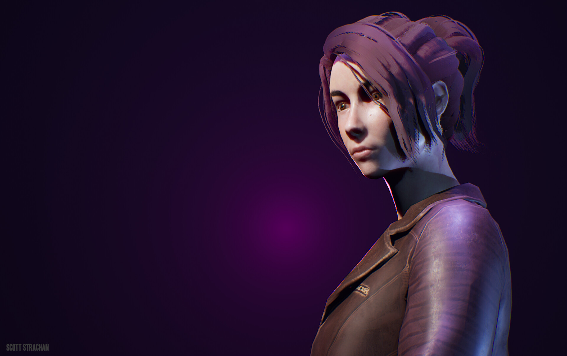 Scott Strachan - Unreal Engine 4 Real-time 3D Character Project for Games