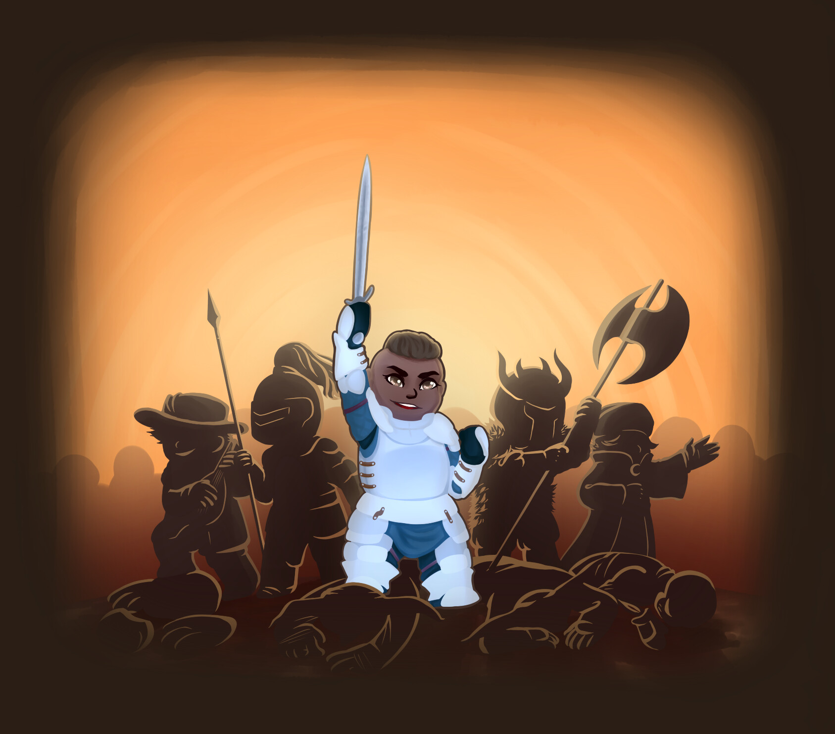 ArtStation - Character Designs for a Prototype (Internship Part 4)