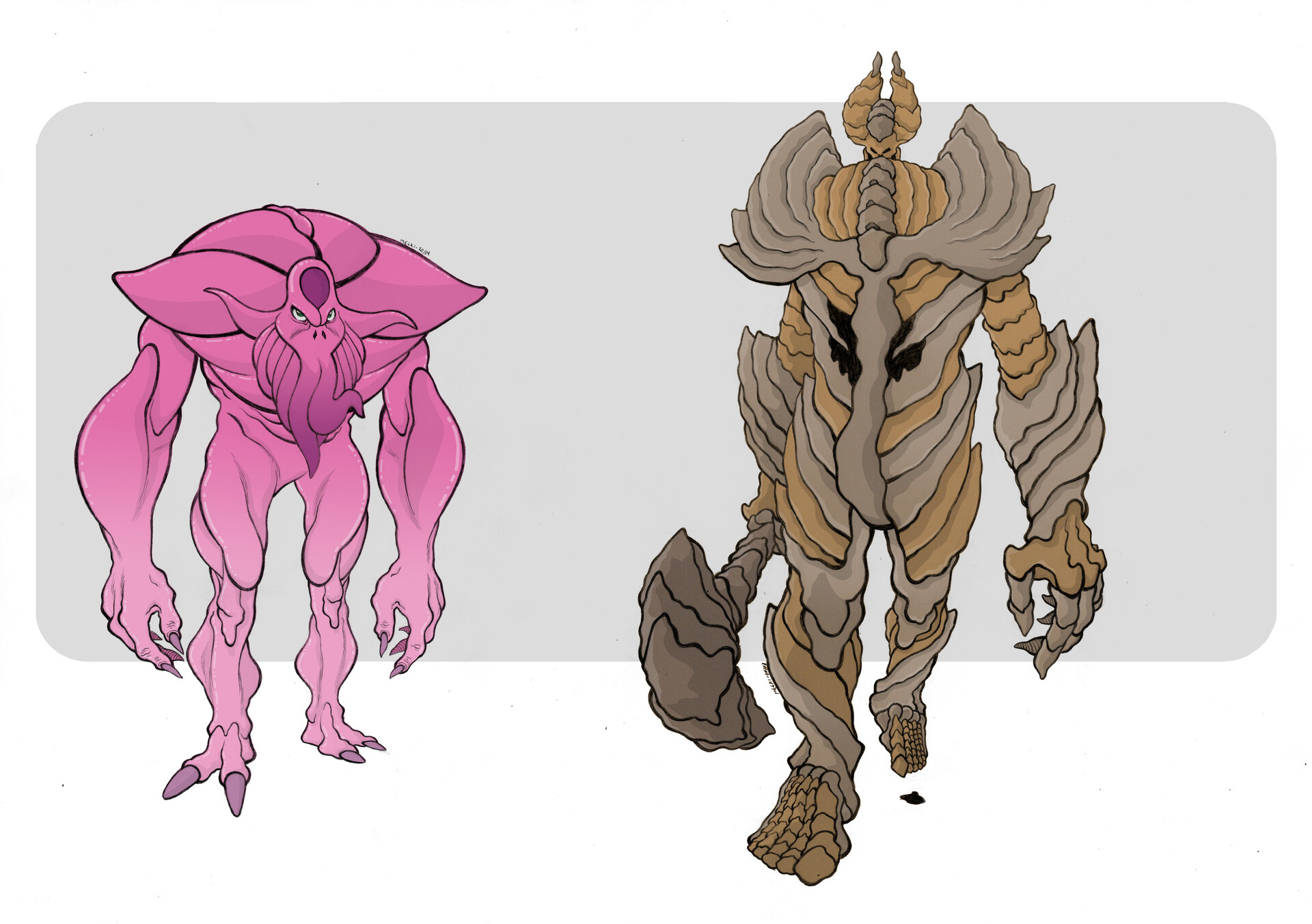 ArtStation - Monsters Character Design