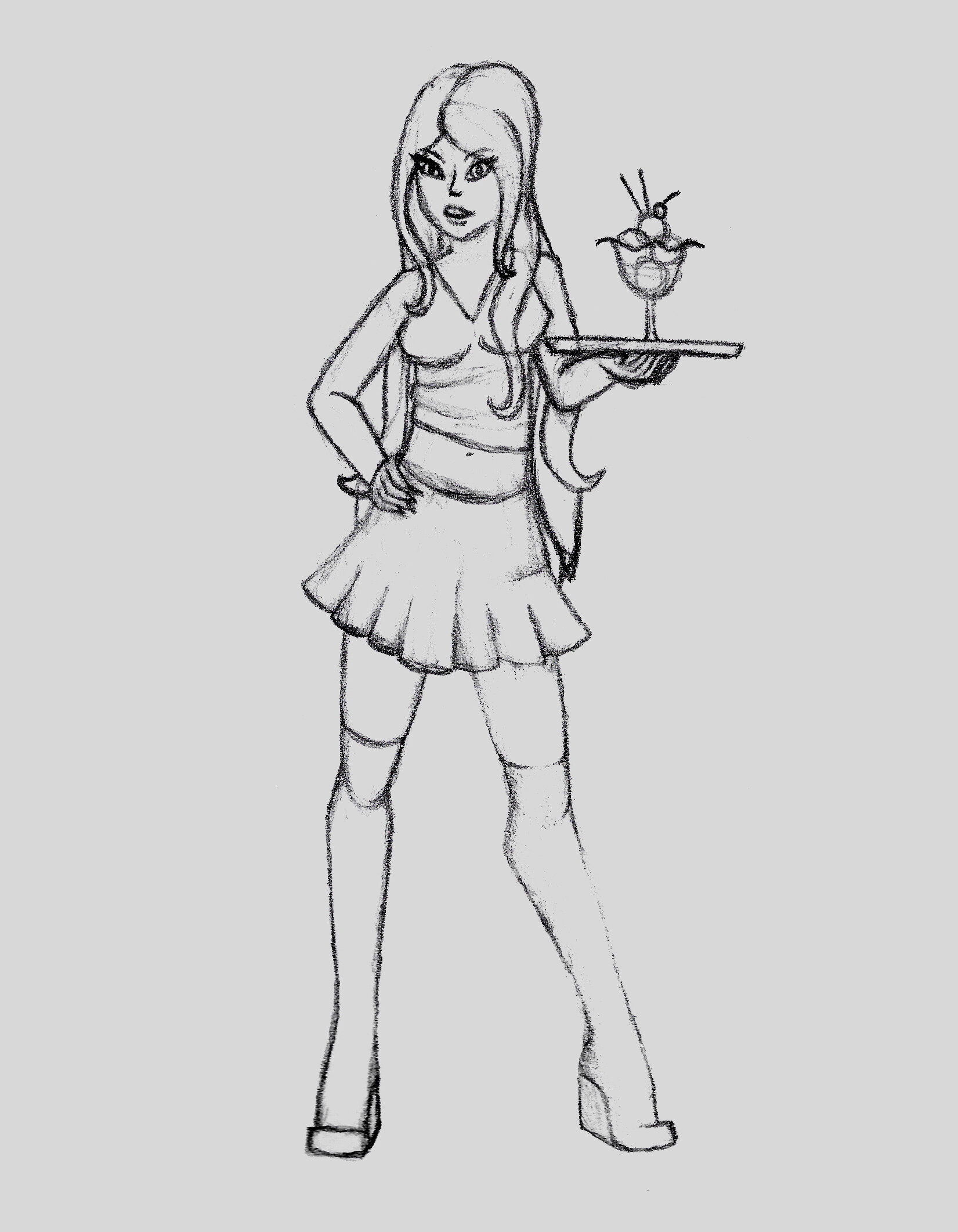 ArtStation - waitress