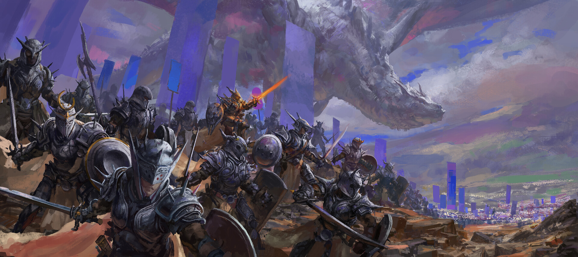 ArtStation - Dragon army