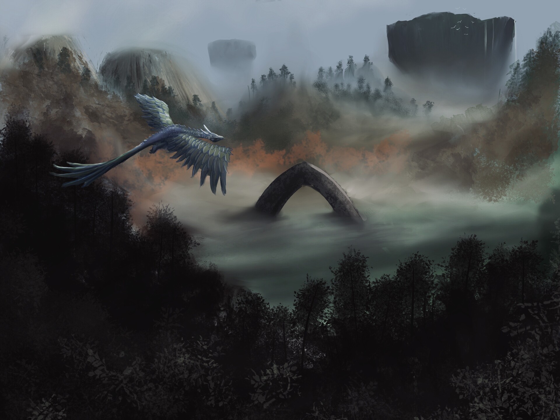 ArtStation - Cloud Forest