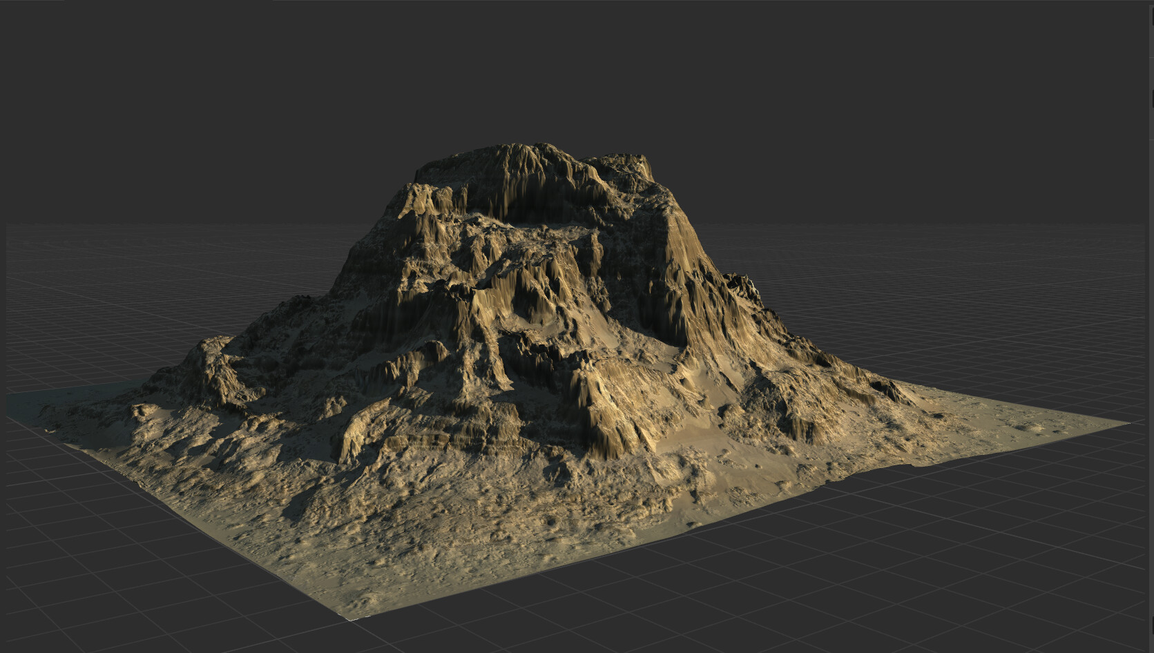 ArtStation - Gaea hero assets and Made in Abyss Island WIP