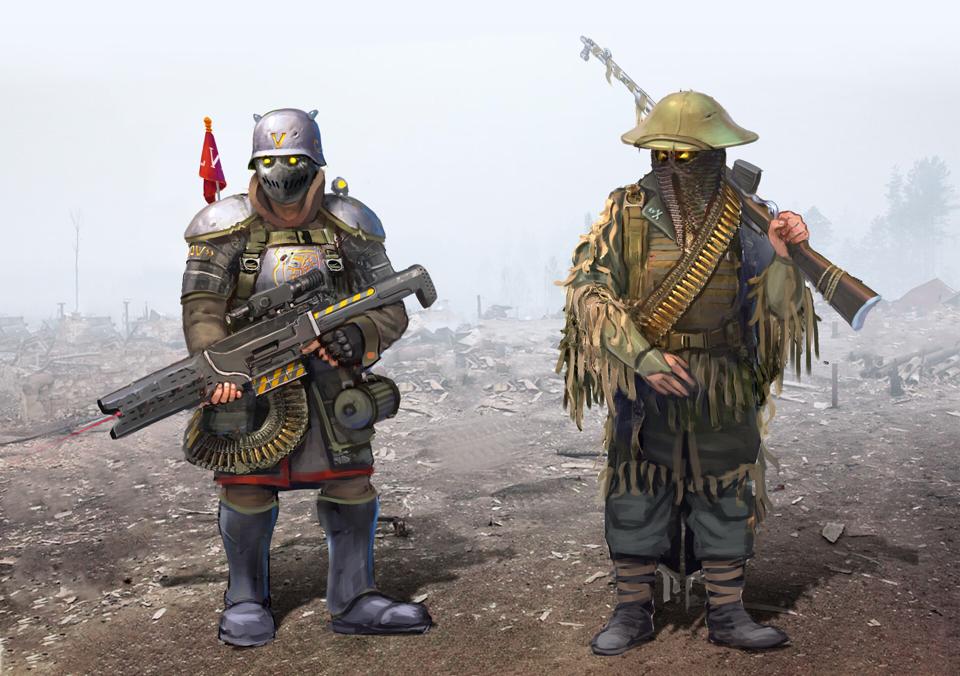 ArtStation - soldiers