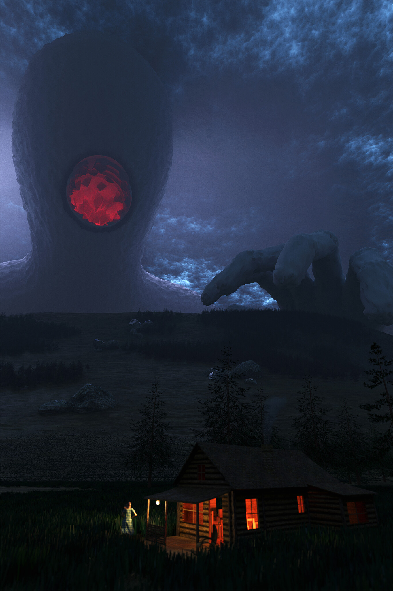 ArtStation - Lonely Shack