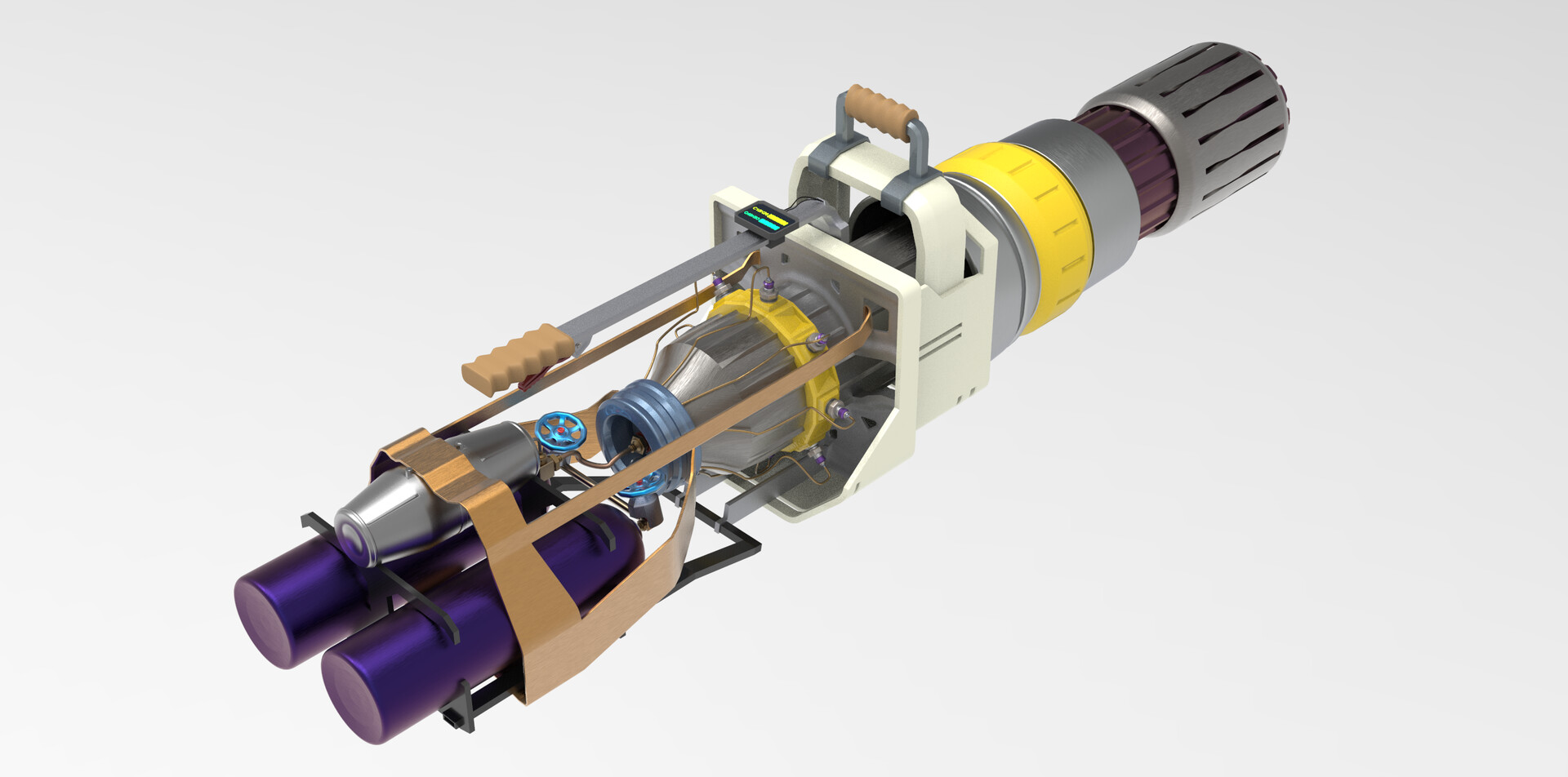 Adrián Soto - Napalm + Kerosene flamethrower concept
