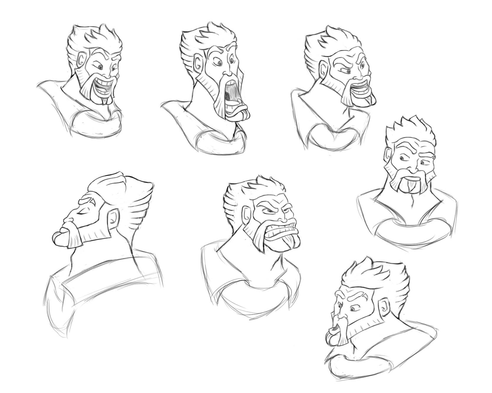 ArtStation - Malcolm Graves - Cartoon/Disney style