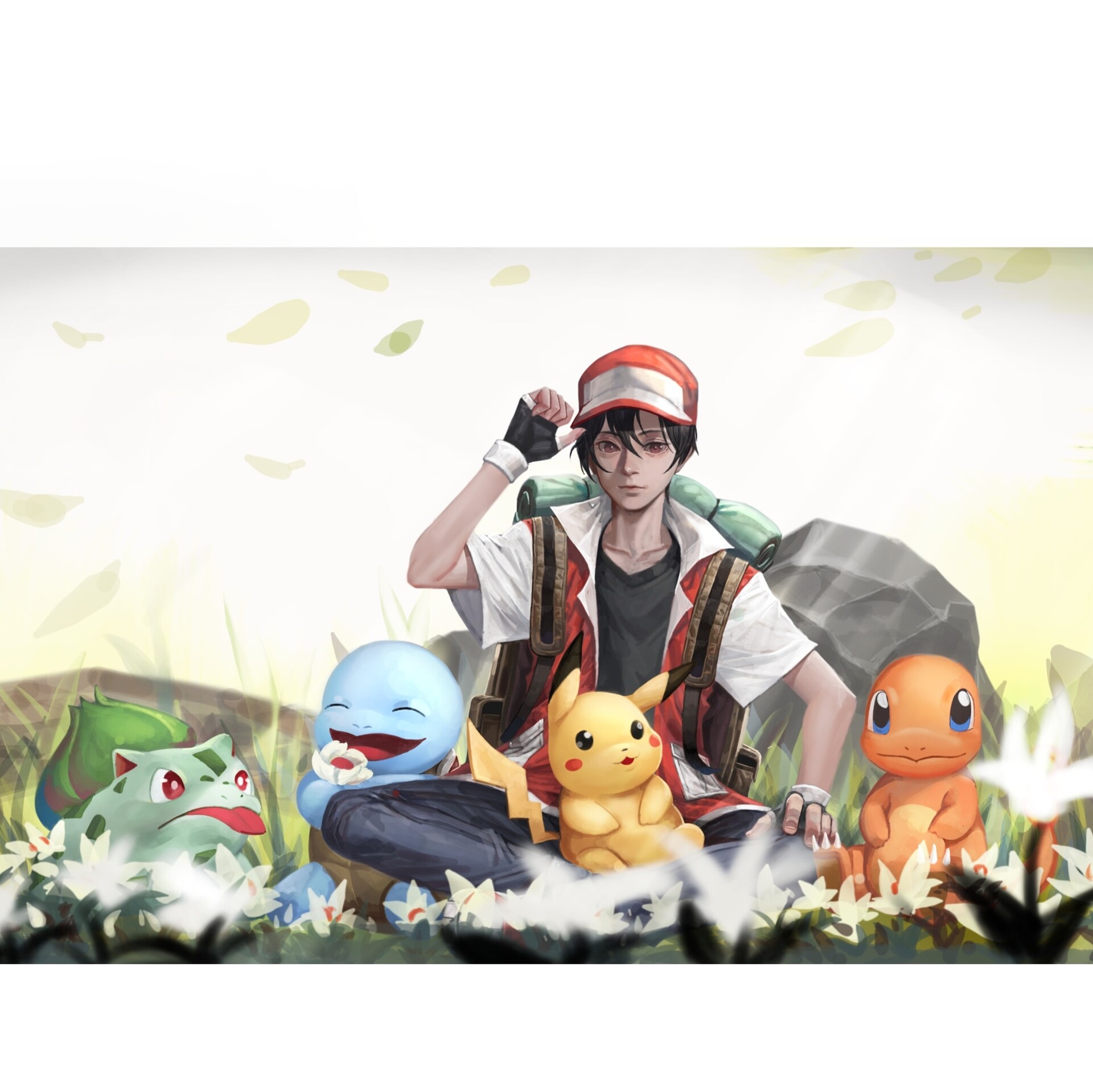 ArtStation - Pokemon red