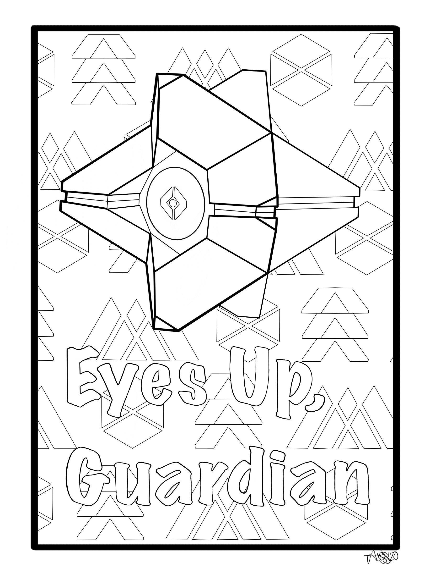 ArtStation - Eyes Up, Guardian