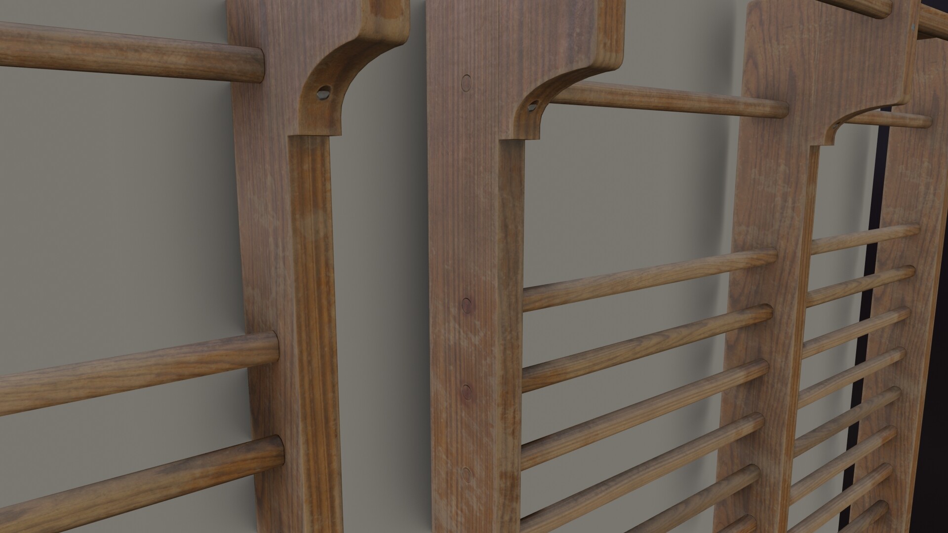 ArtStation - Old Modular Wall Bars