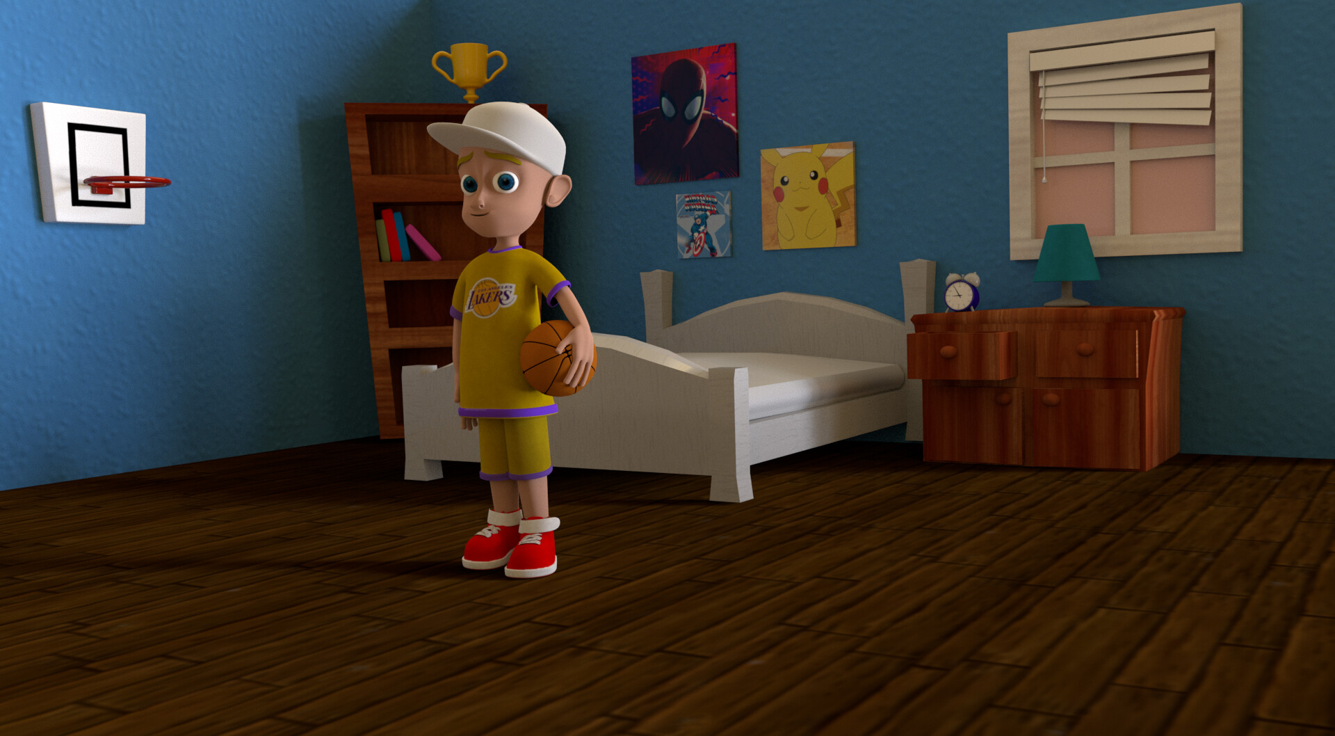 ArtStation - cartoon room