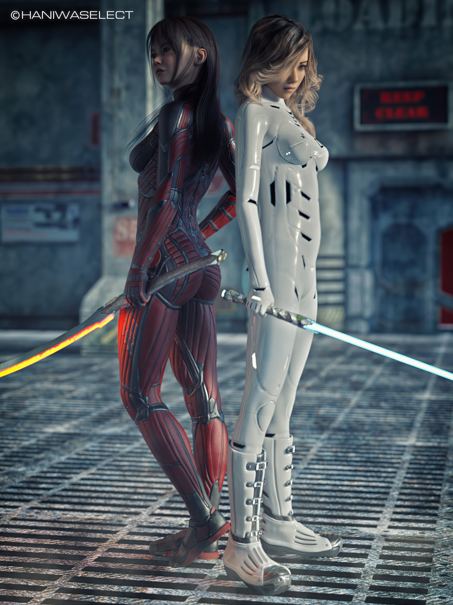 Haniwaselect Sci Fi Girls