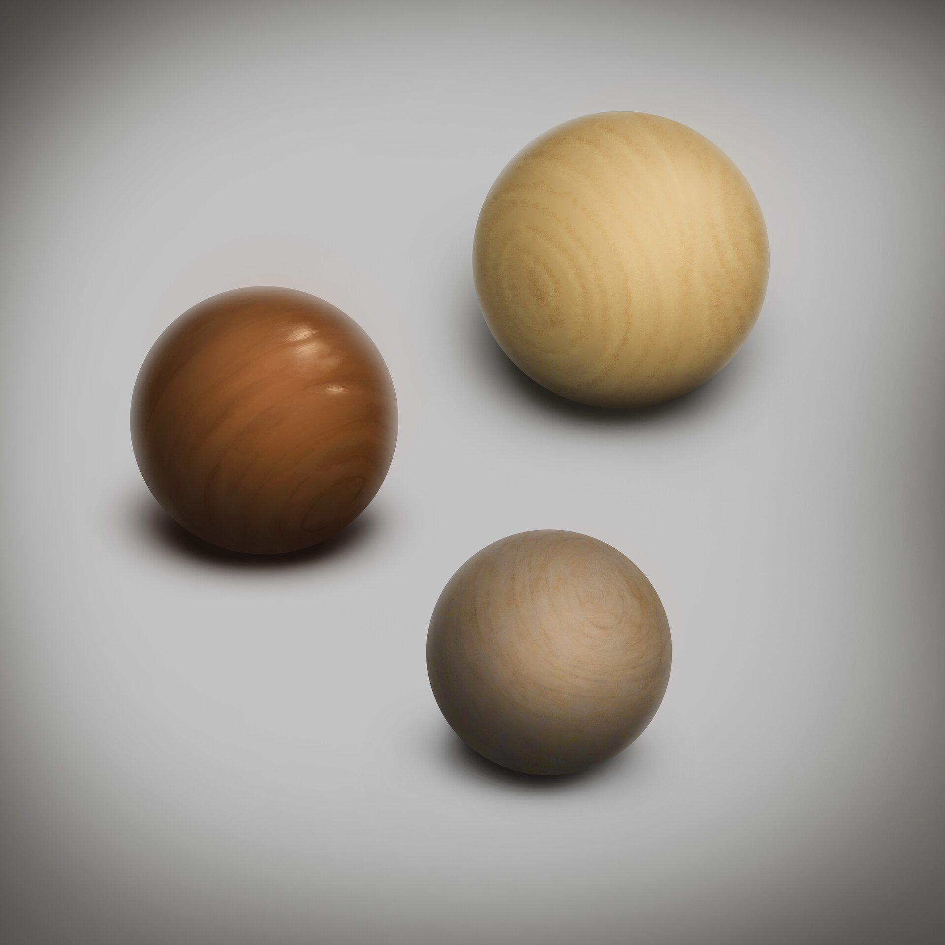 ArtStation - Texture balls in 2D