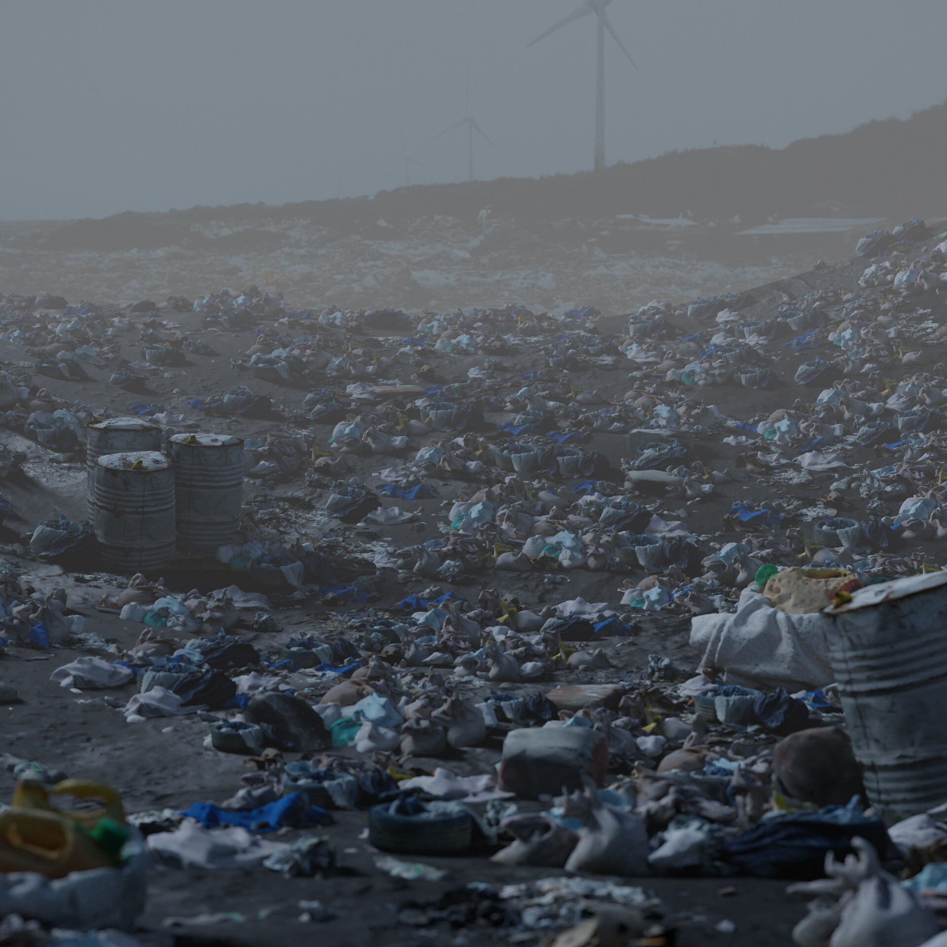 ArtStation - 3d digital landfill