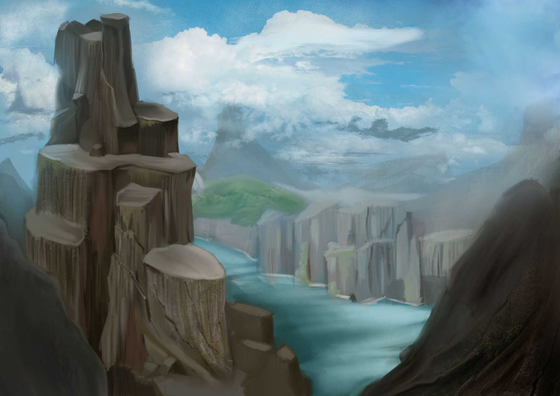 ArtStation - Rock Spires