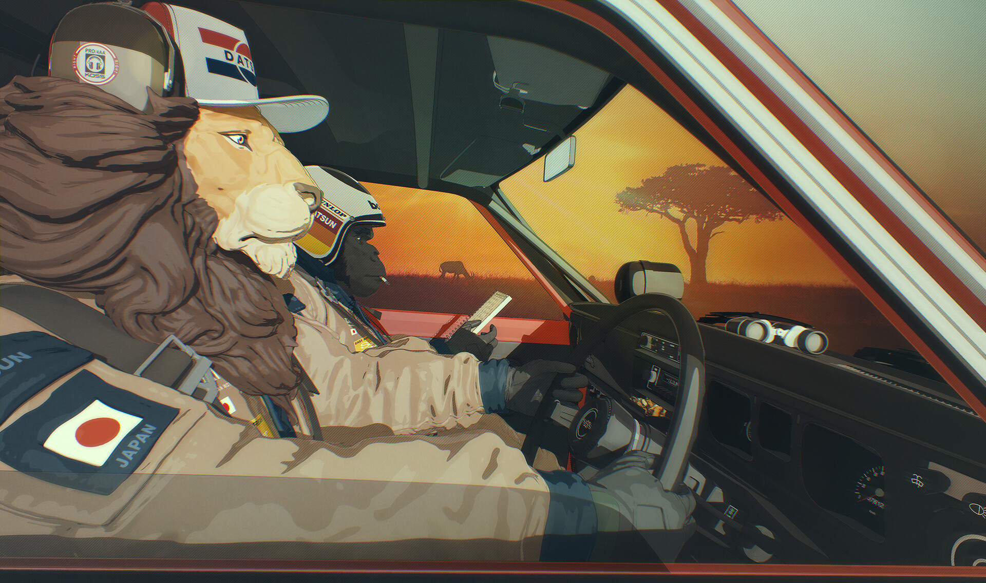 ArtStation - 68th East African Safari Rally