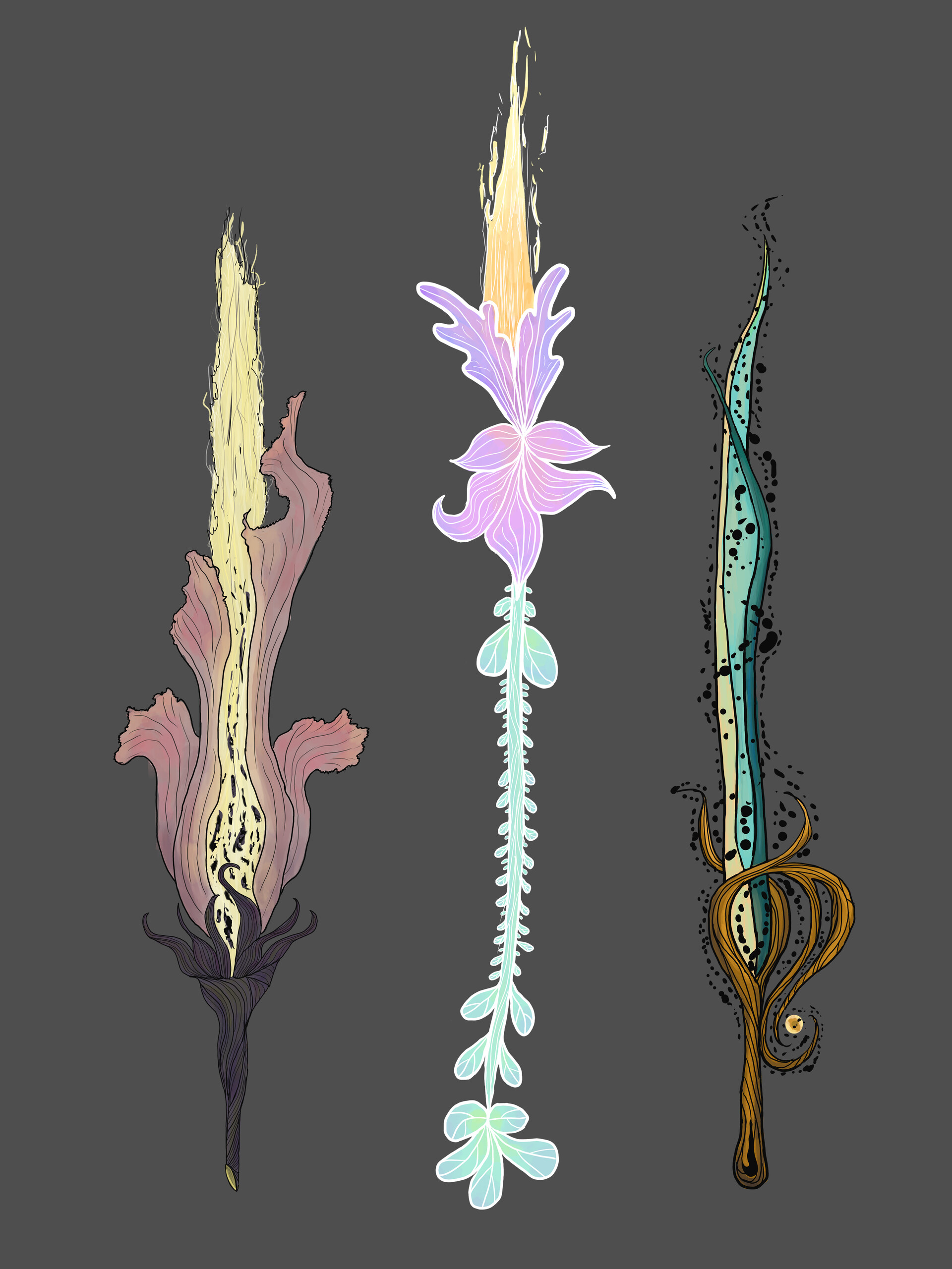ArtStation - blooming weapon