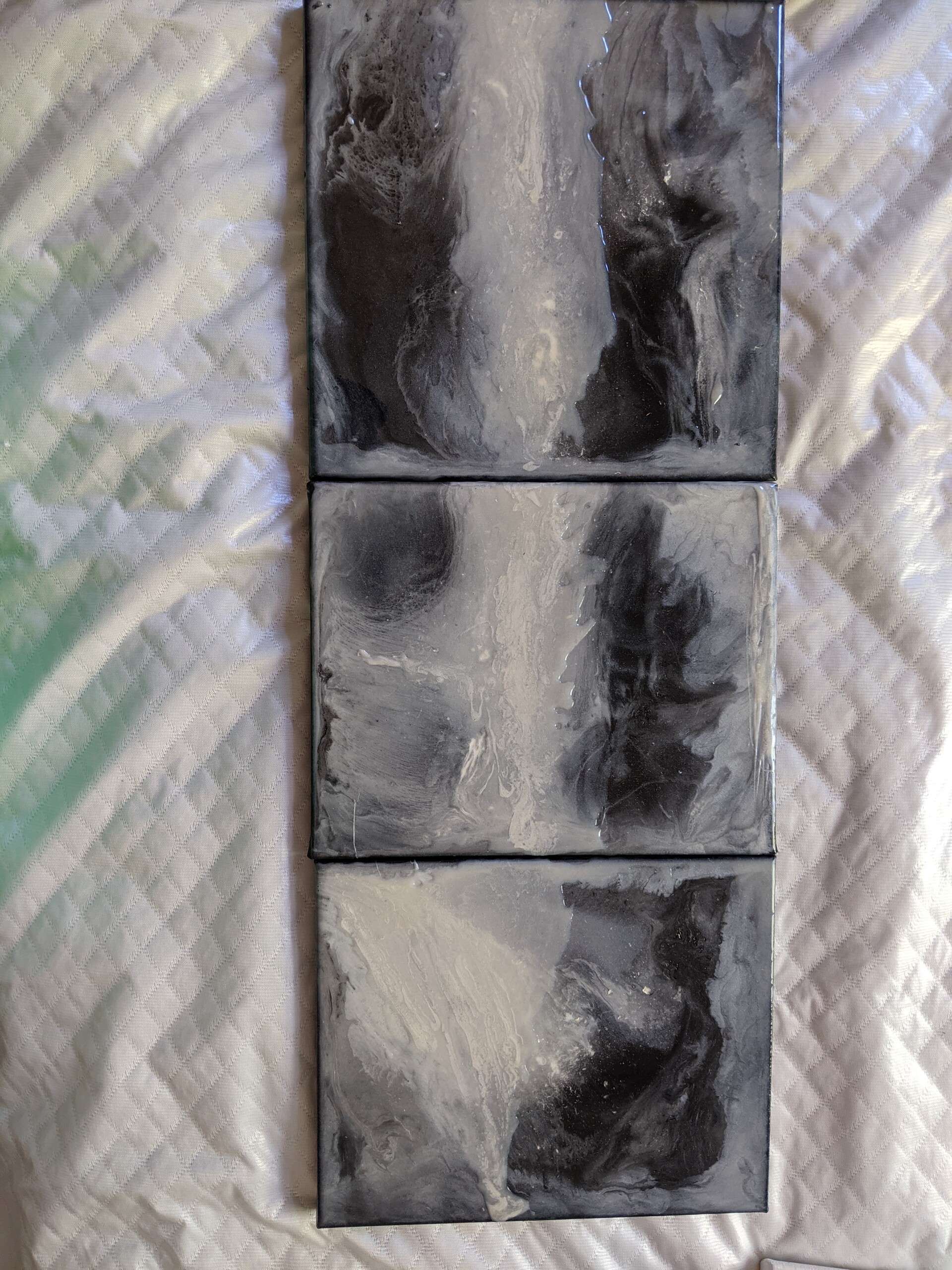 Louie T - Resin paintings collection