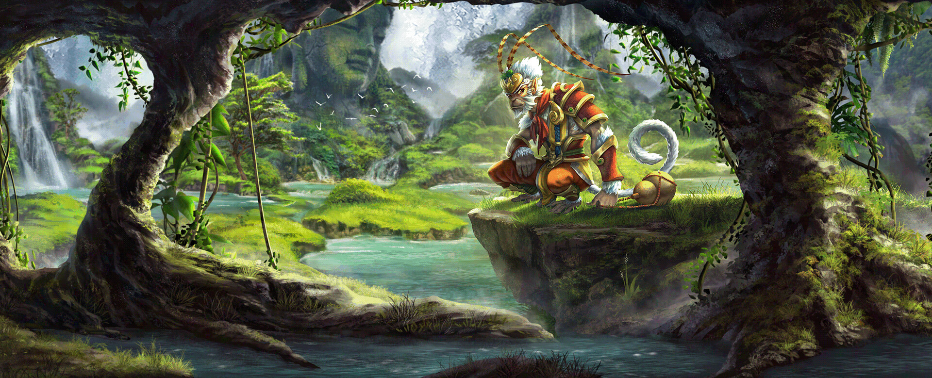 Curlyhair Nadia Asserzon - Monkey King Lair