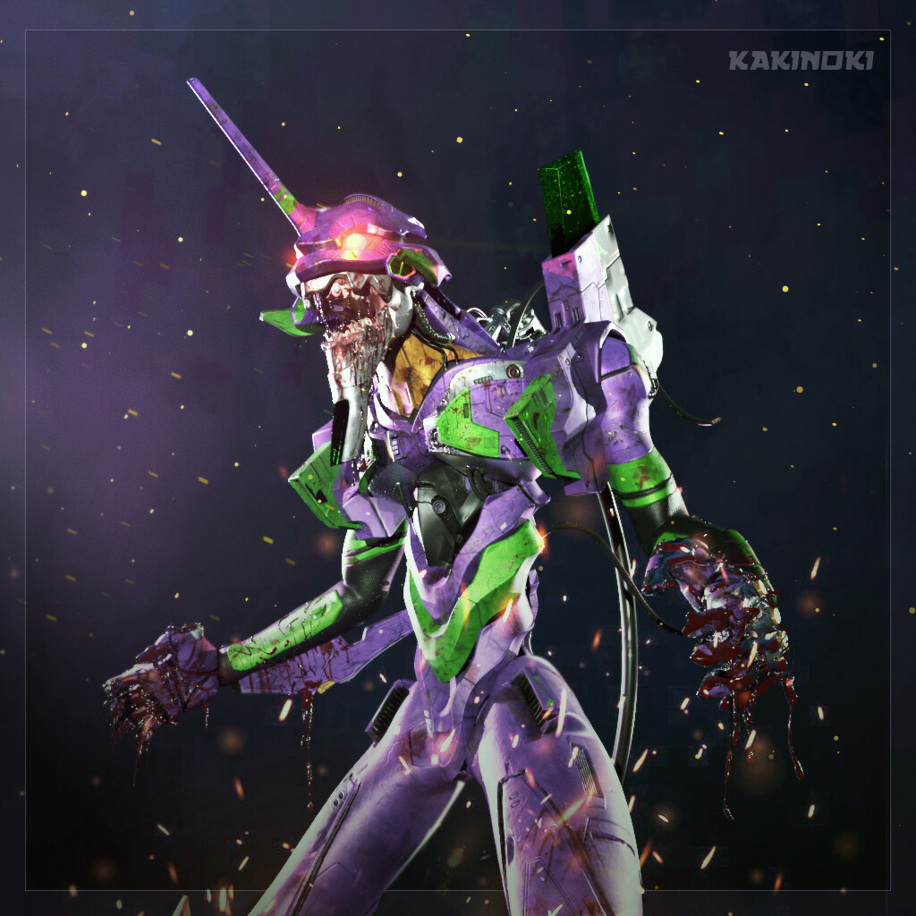 ArtStation - Evangelion Eva-01