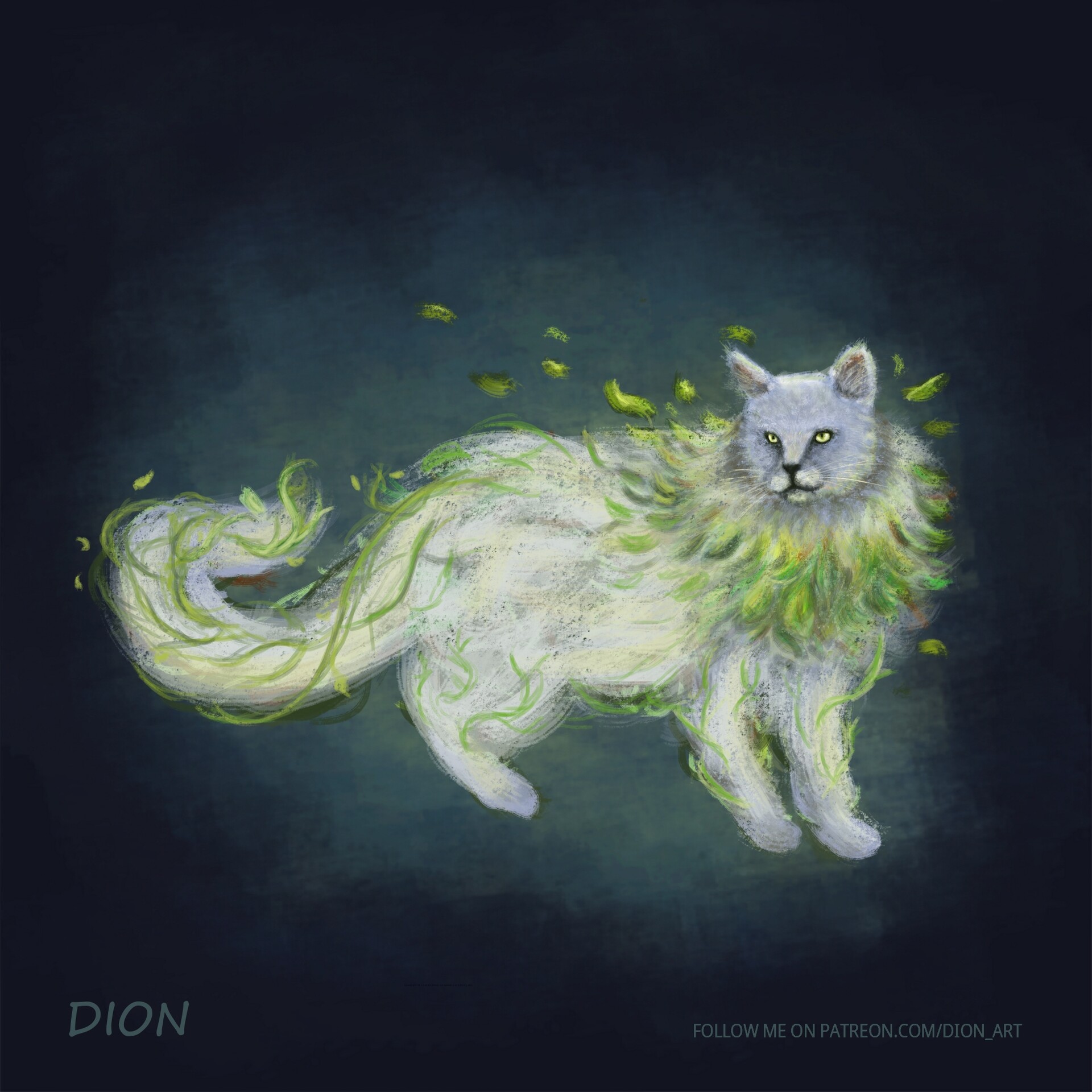 ArtStation - #2 Plant Cat