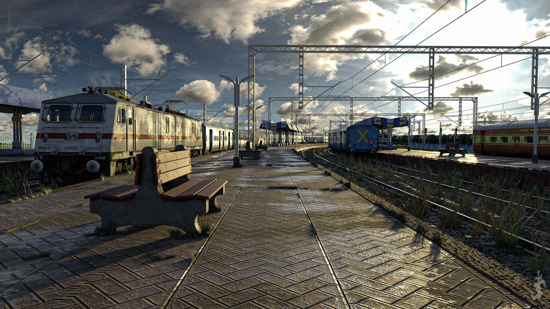 ArtStation - Indian Railways