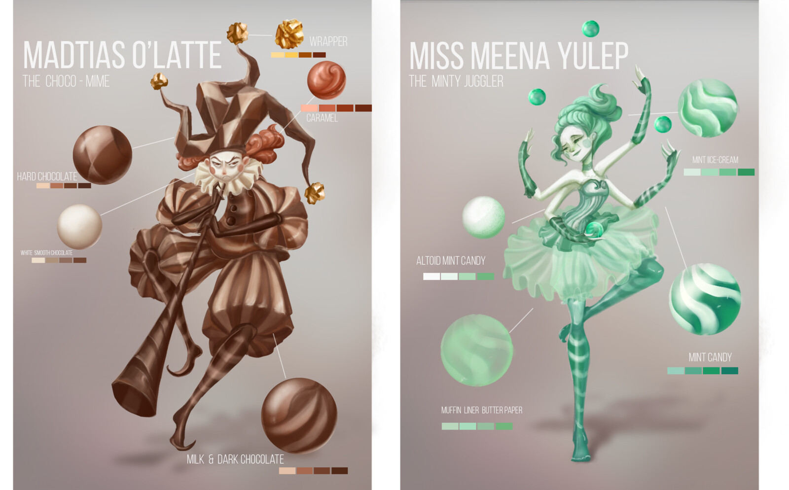 Naomi Iwadare - SUGAR CIRCUS (Visual Development)