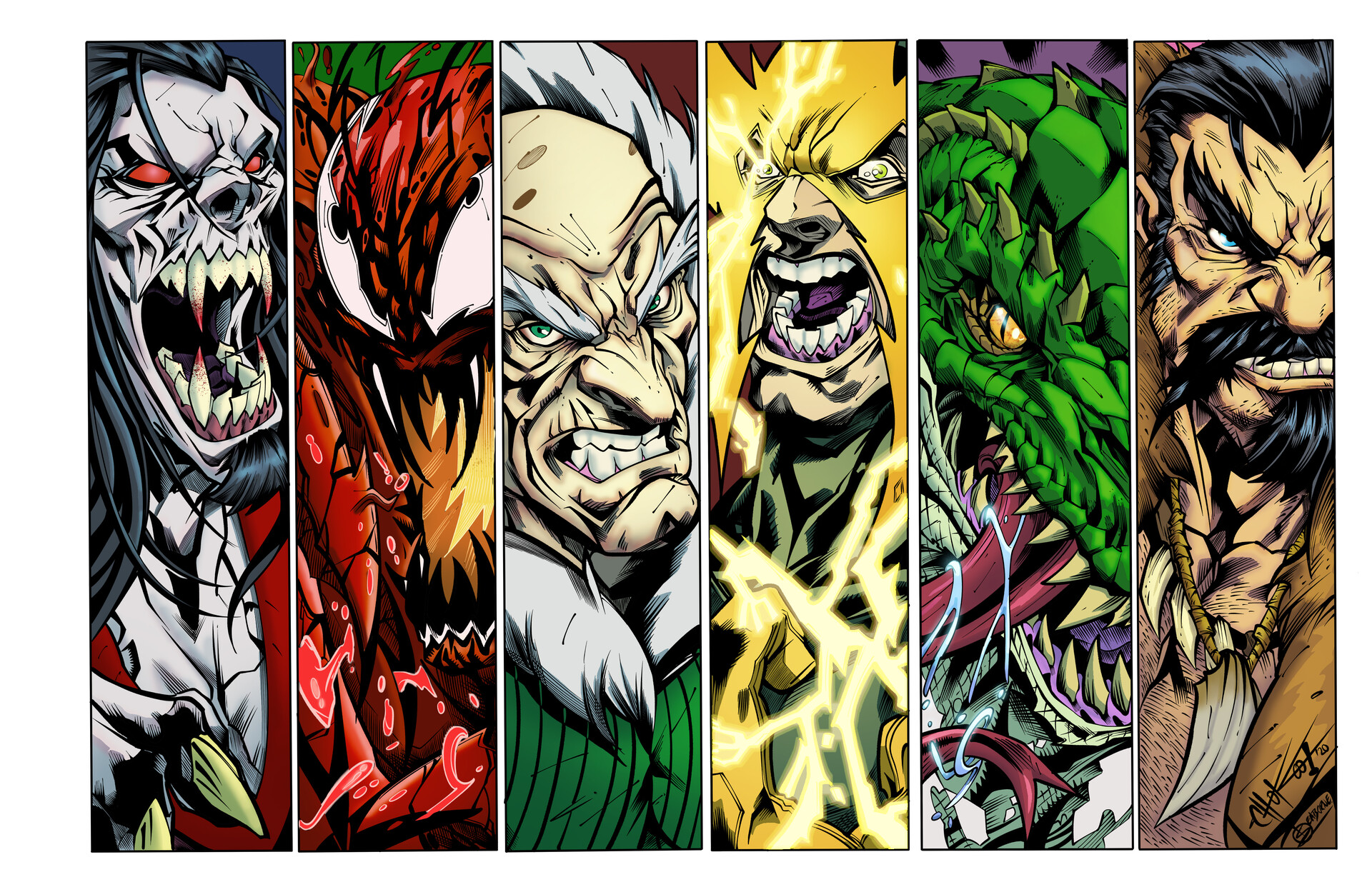Jimmy Greenhalgh - Spider Villains