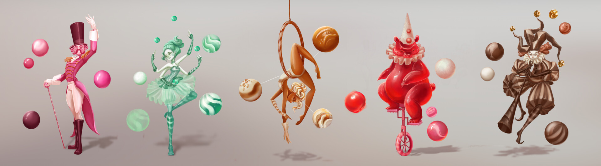 Naomi Iwadare - SUGAR CIRCUS (Visual Development)