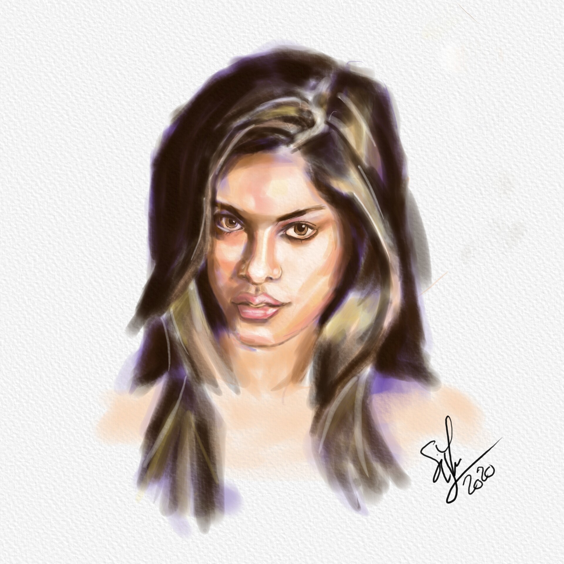 U Si Thu Htet - #rebelle 3 painting