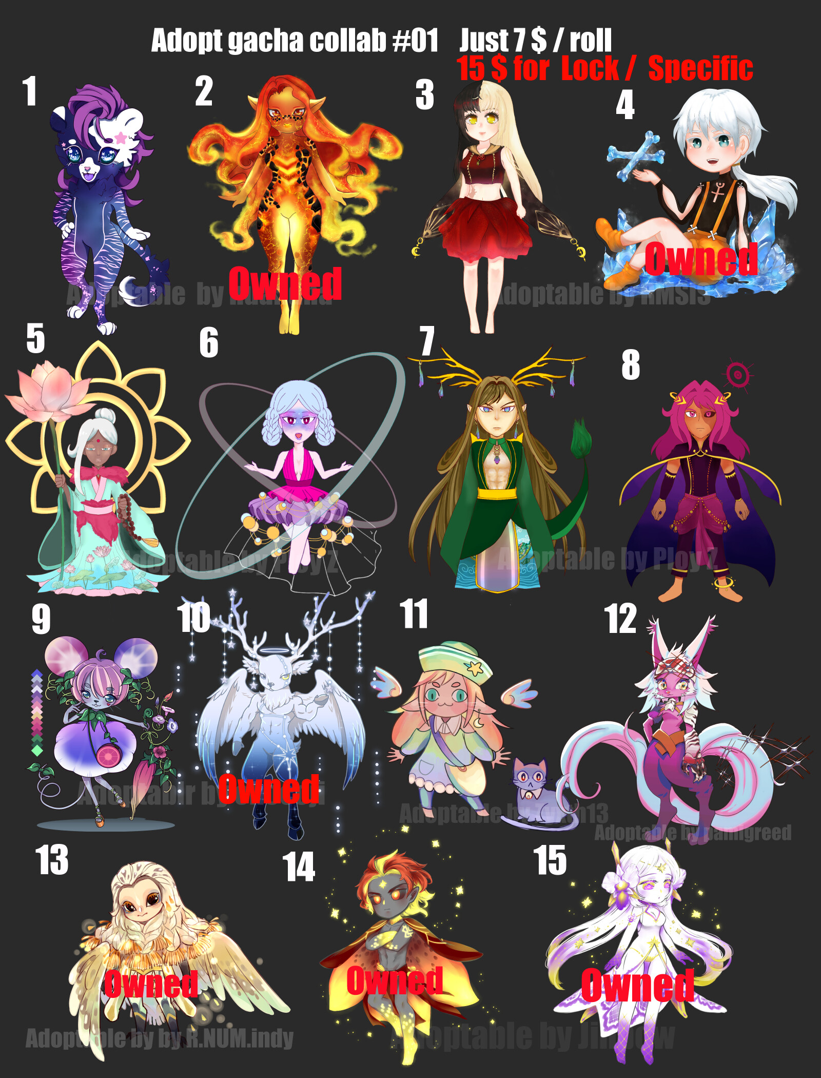 ArtStation - adoptable collab project