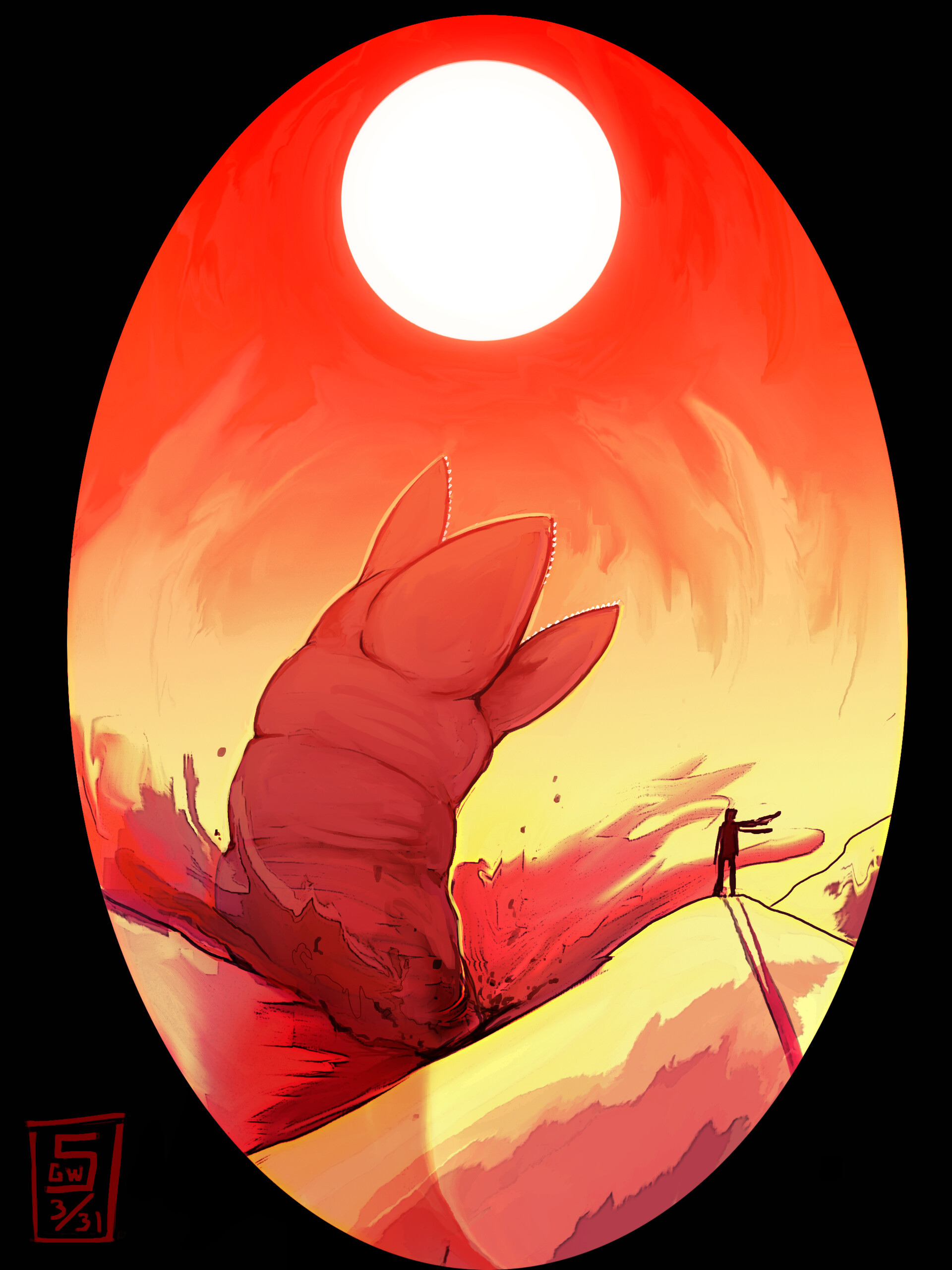 Sion Williams - Inktober 2020 day 3: DUNE