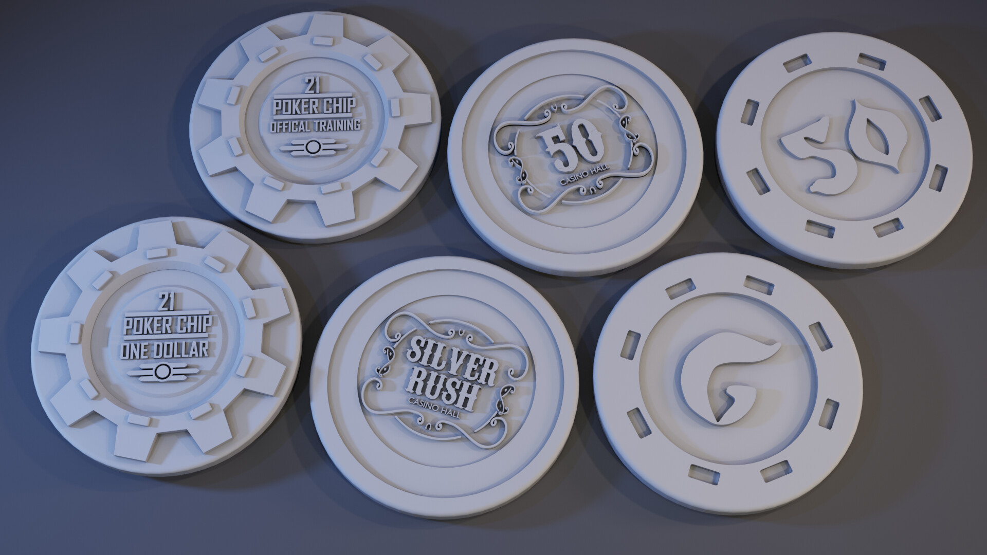 William Brookes-Clancy - Fallout New Vegas Poker Chips