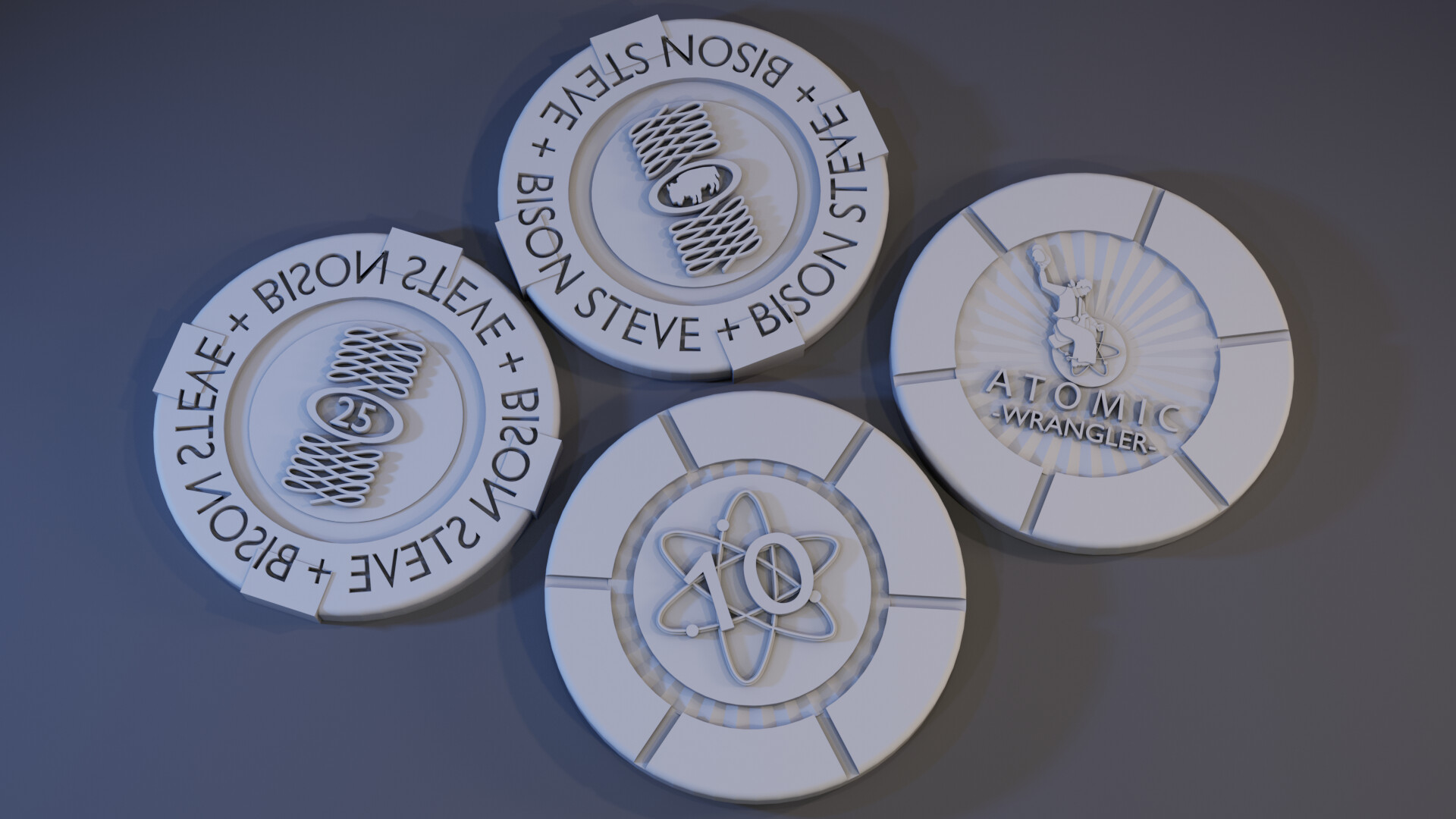 William Brookes-Clancy - Fallout New Vegas Poker Chips