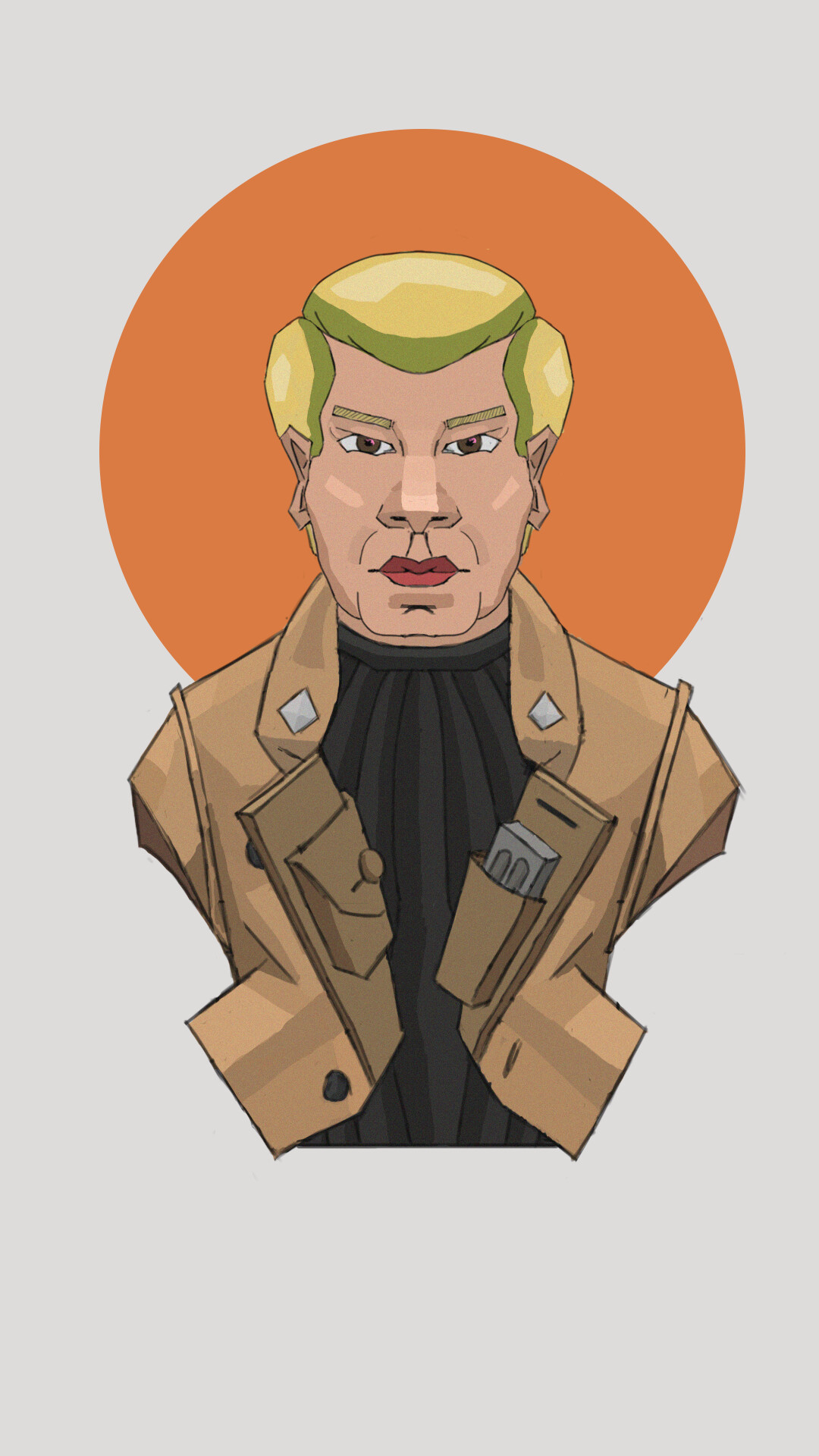 ArtStation - Head bust drawing