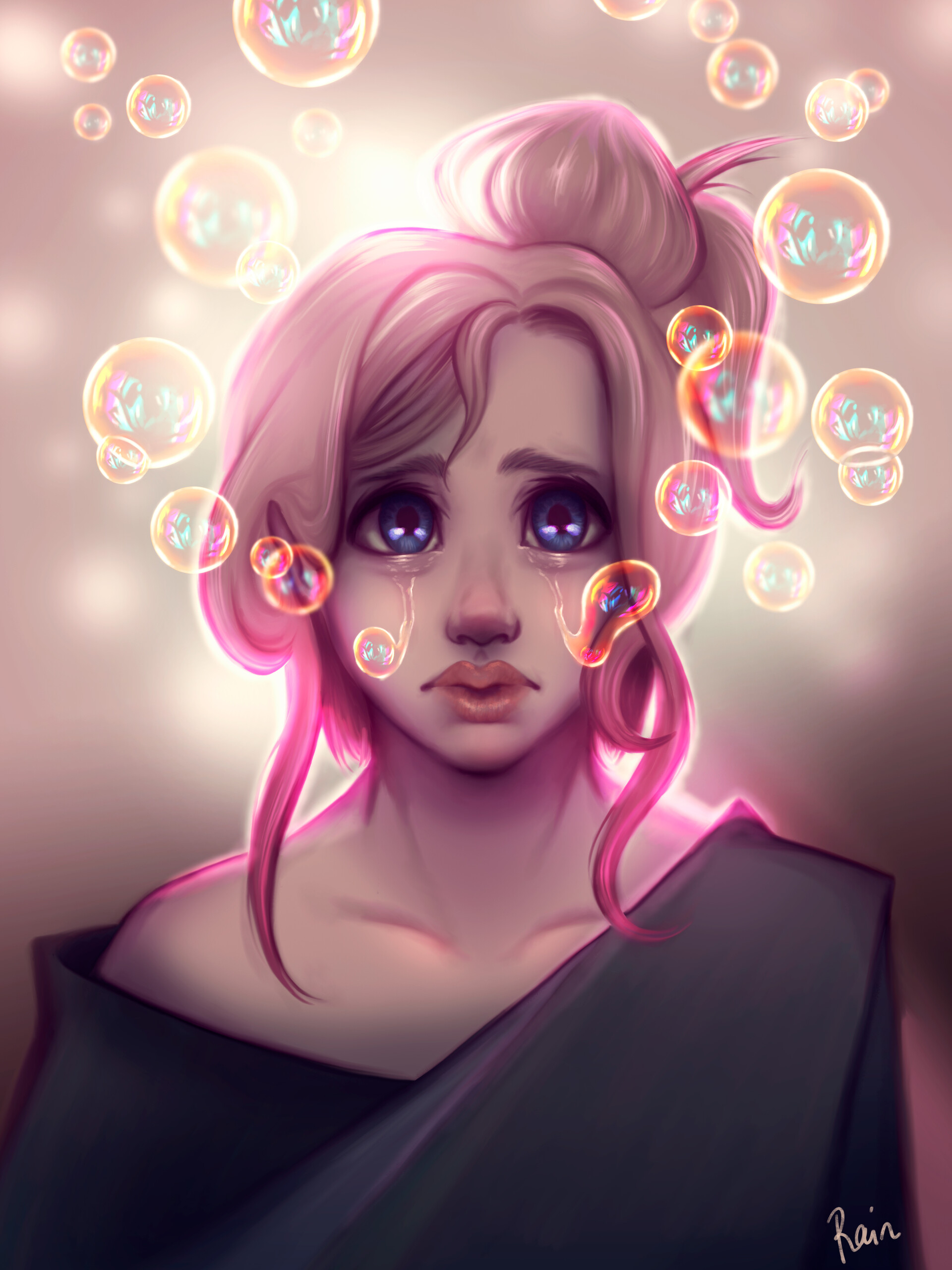 ArtStation - Soap Bubble Tears
