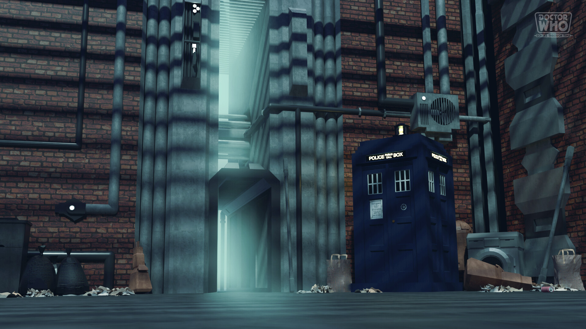 Doctor Who Inside The Tardis Wallpaper