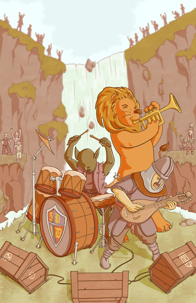 ArtStation - Fantasy band